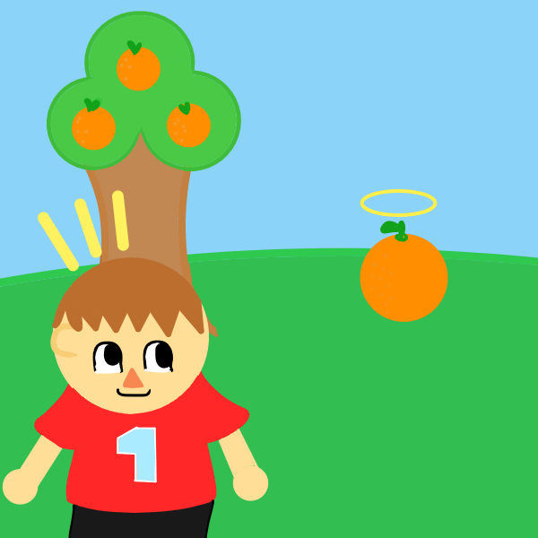 Animal Crossing Doodle: "The Holy Orange" Meep - Illustrations ART street