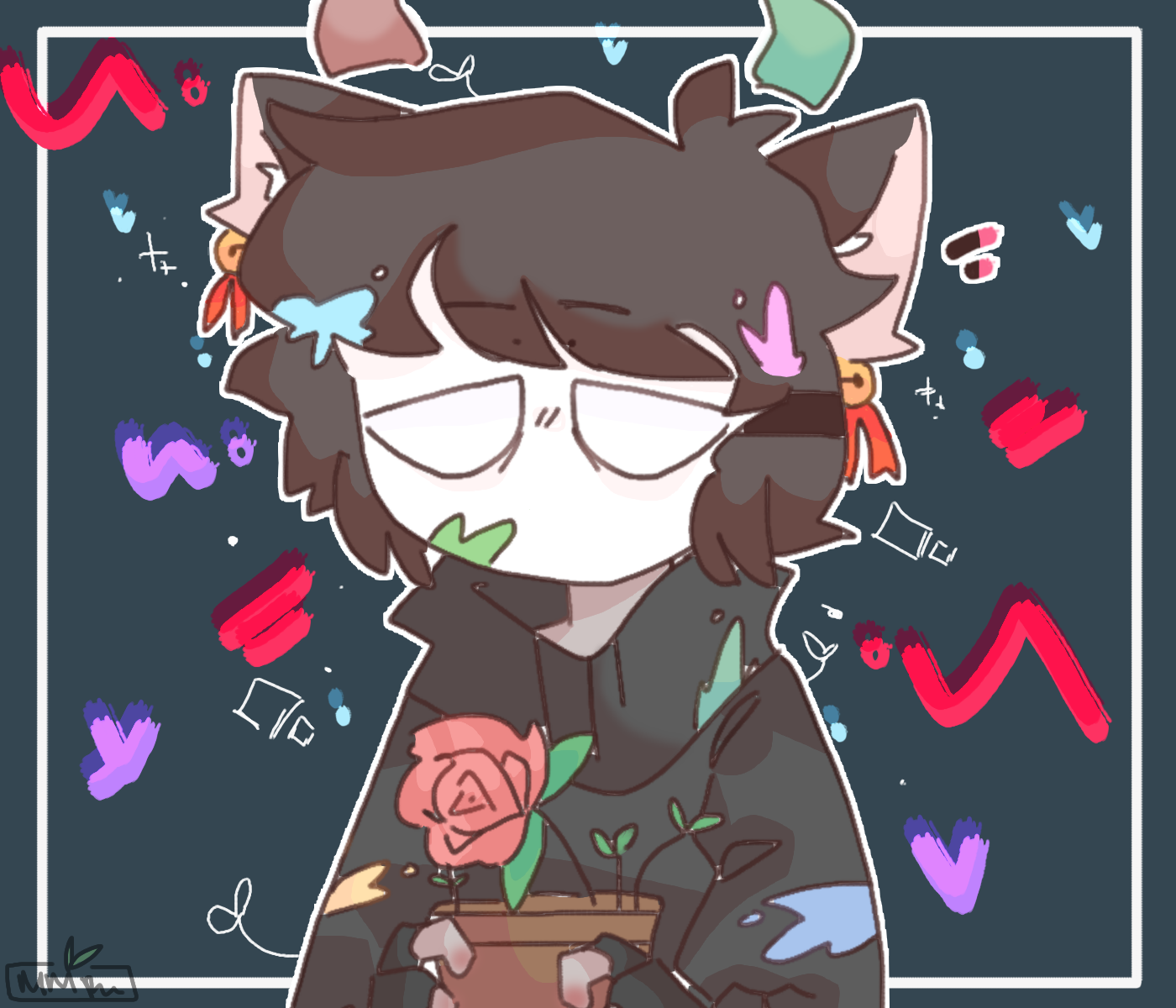for mApLeYzUc (apolegetiix) mint mochi - Illustrations ART street