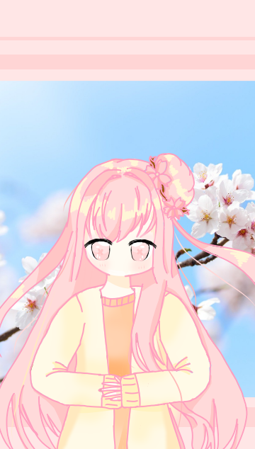 봄 의읜화(spring personification) 나만의 소원 - 插图 ART street