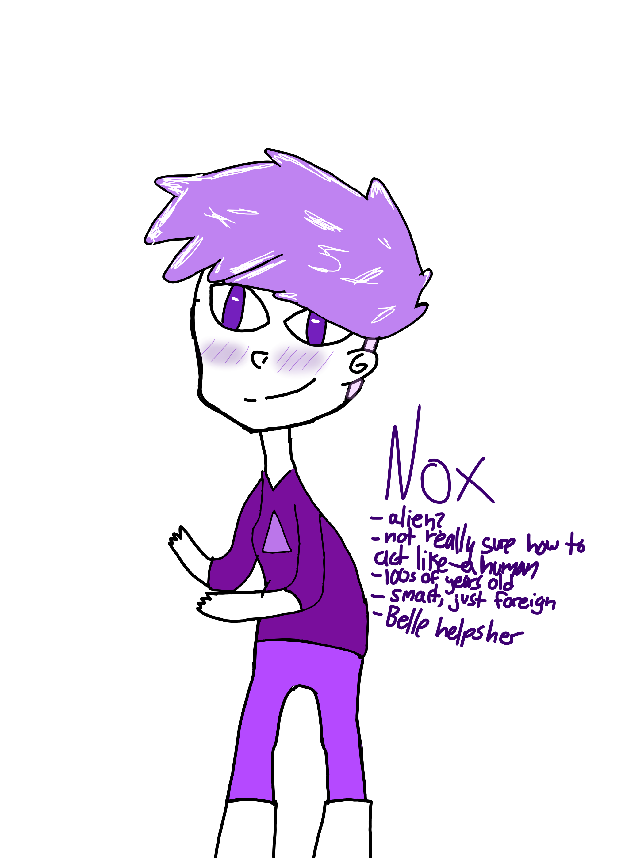 Nox, my first OC EsthrBunny - Illustrations ART street