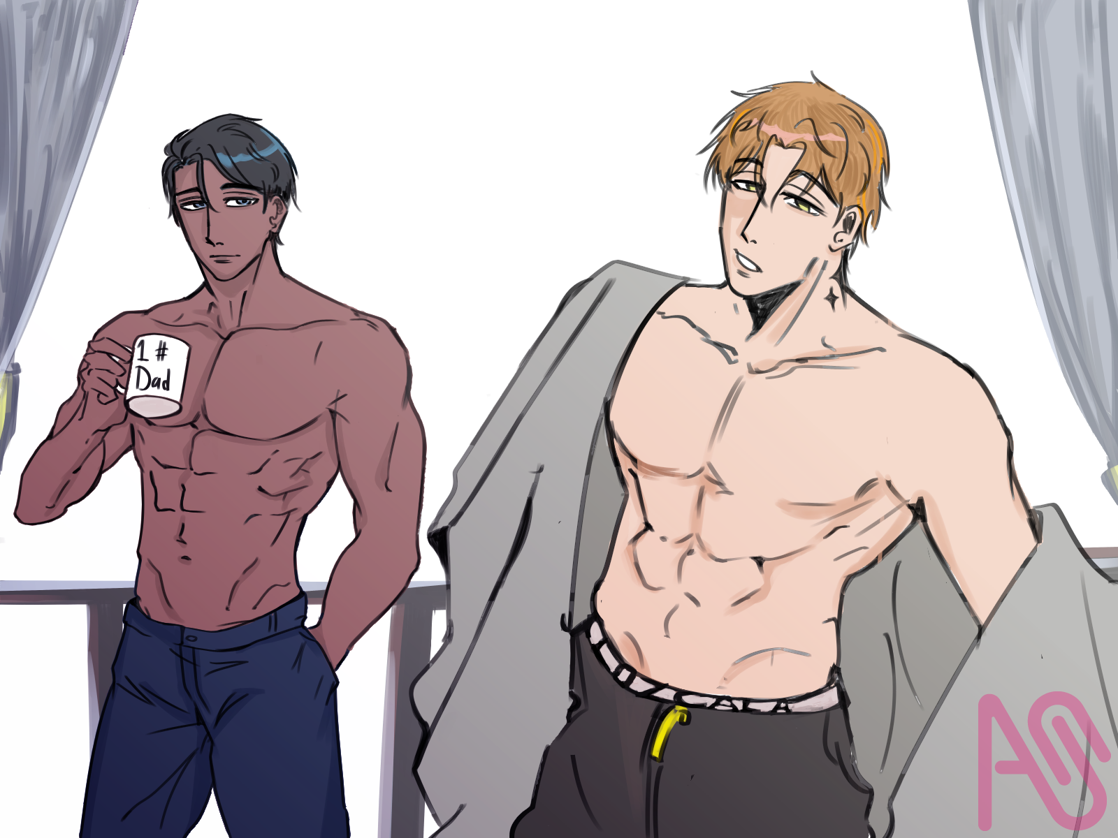 My OC. Xander and Alaric lozcalla - Illustrations ART street