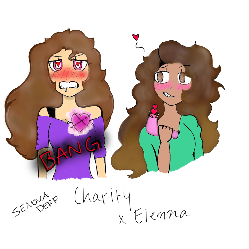 Elenna and charity OC shipping Senovaderp - 插图 ART street