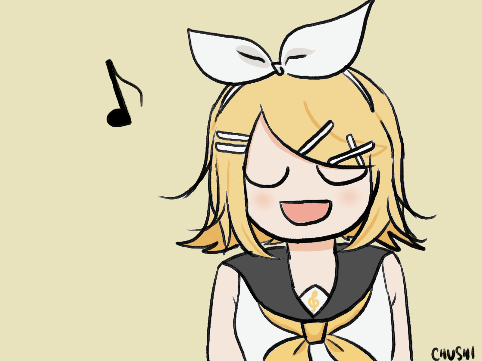 kagamine rin ^^ chushi - Illustrations ART street