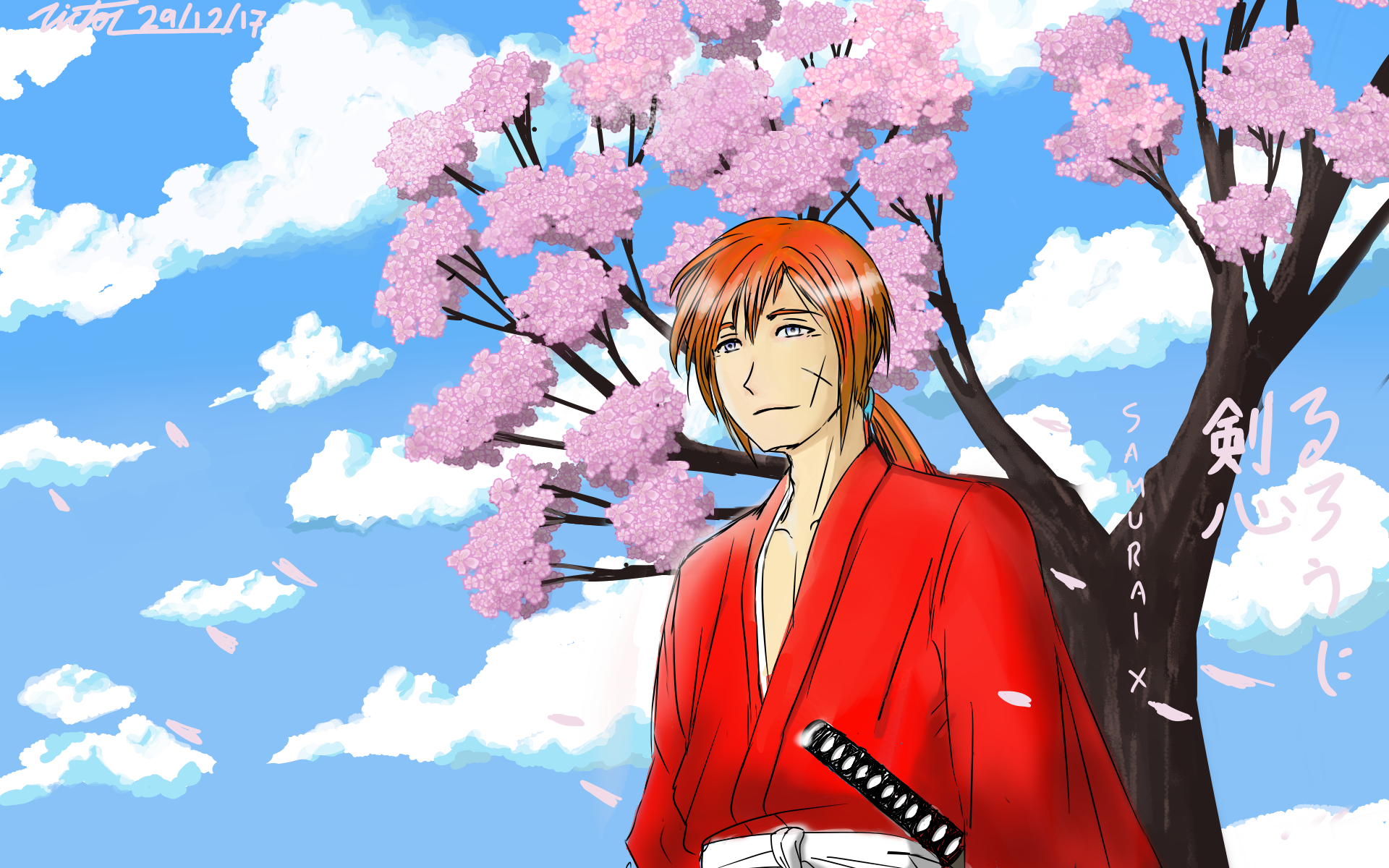 Himura Kenshin (緋村剣心) VictorGT15 - Illustrations ART street