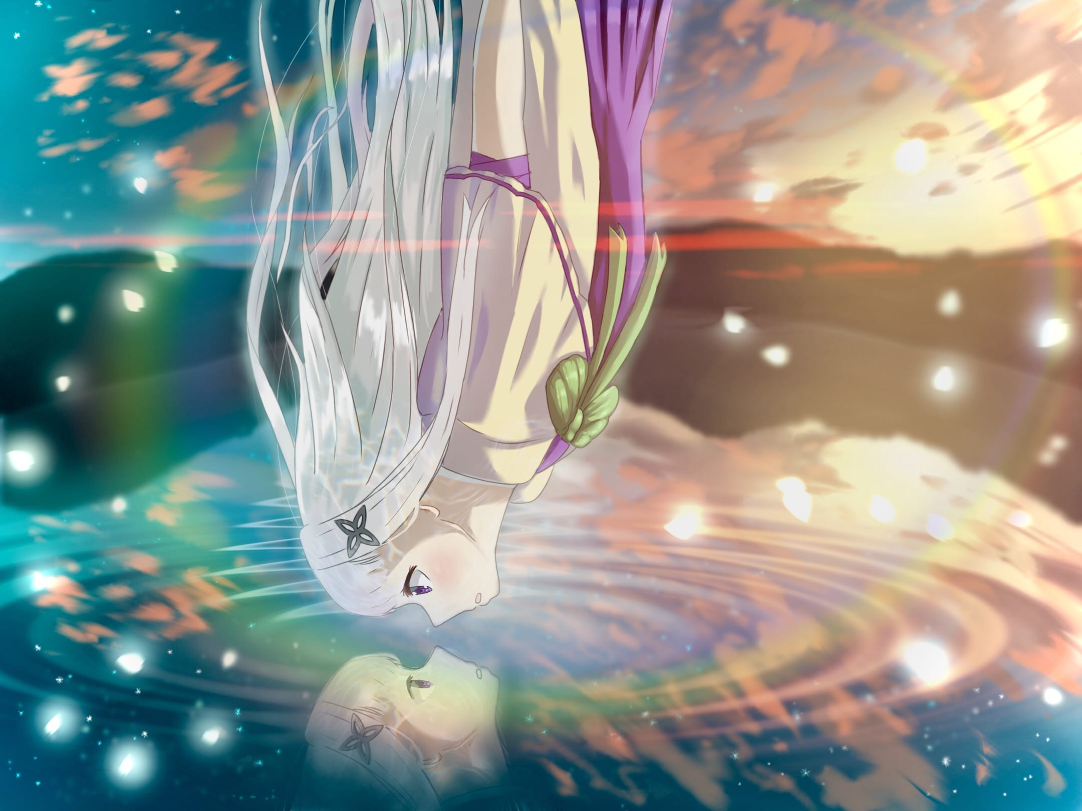 Emilia Re:Zero Sandman - Illustrations ART street