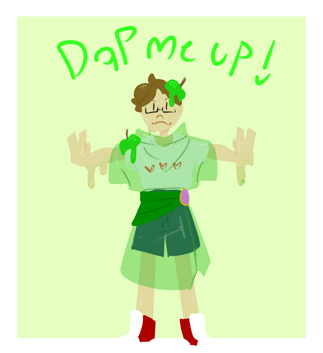 🌱Dap him up!!🌱 DreamSMP doodle ♡🌻мαяѕнαℓℓмєℓℓσω🌻♡ - Illustrations ART ...
