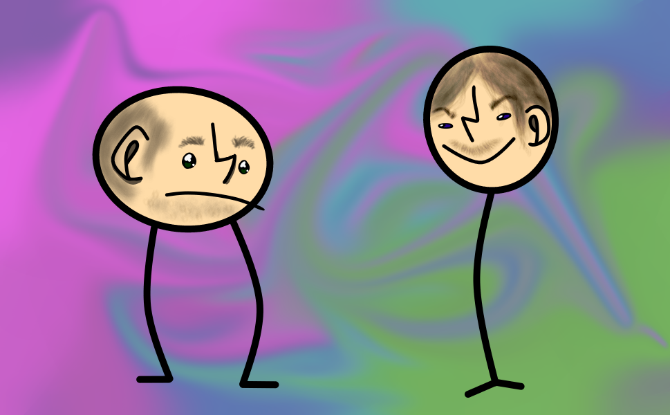 Steve (left) and his buddy Karl (right)@ Literal Dog Water ...