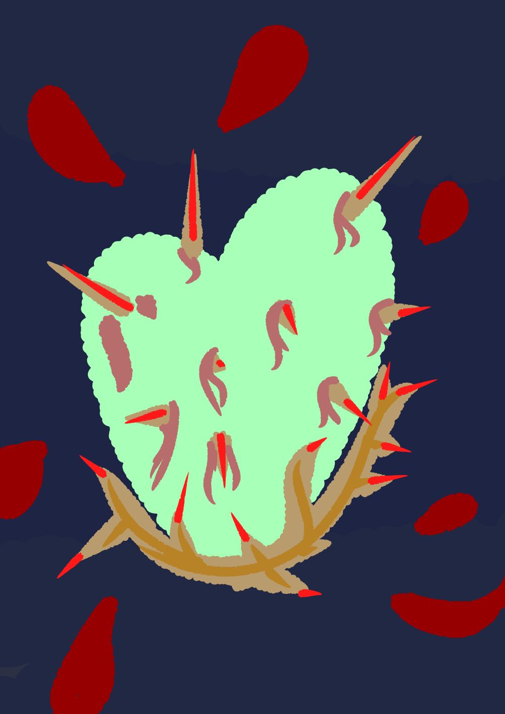 "Сердце леса". Kainu-Chan - 插图 ART street