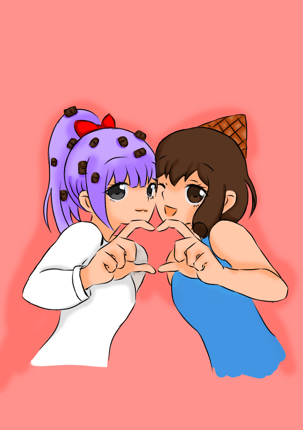 Milka and Samdae °Mika° - 插图 ART street