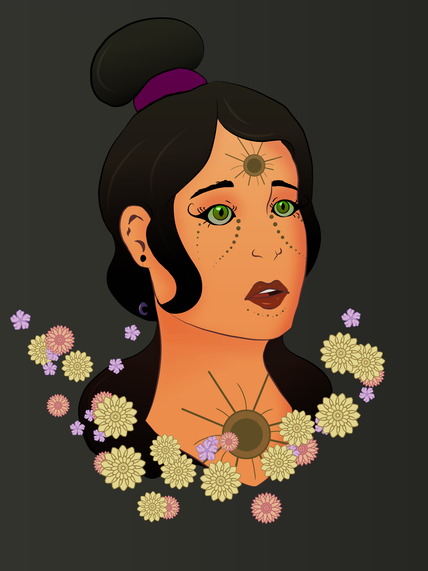 Raven Wolfe Sticker Angelio Goldwing - Illustrations ART street