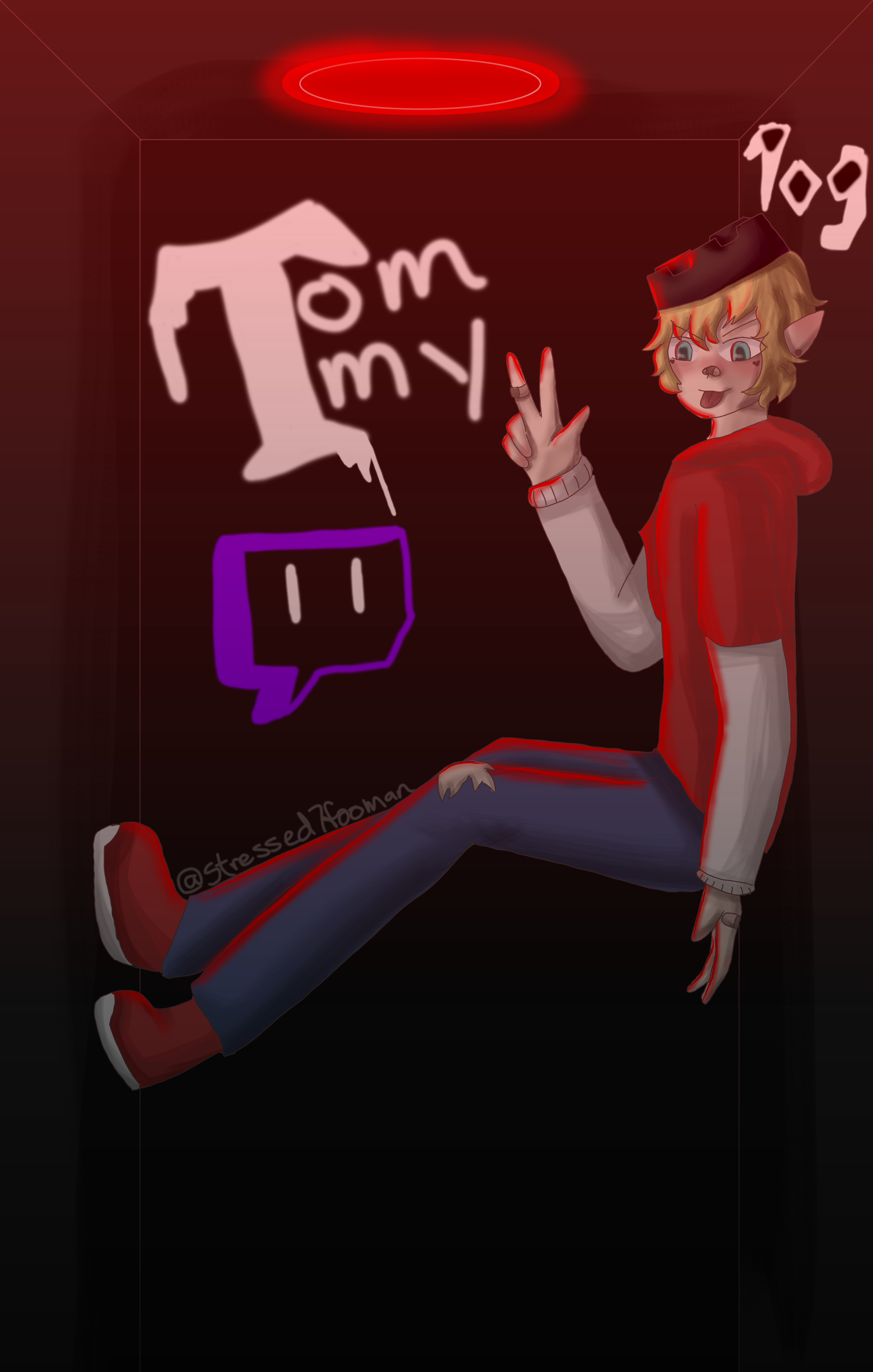 Dark Room ⓈⓣⓡⓔⓢⓢⓔⓓⒽⓞⓞⓜⓐⓝ - Illustrations ART street