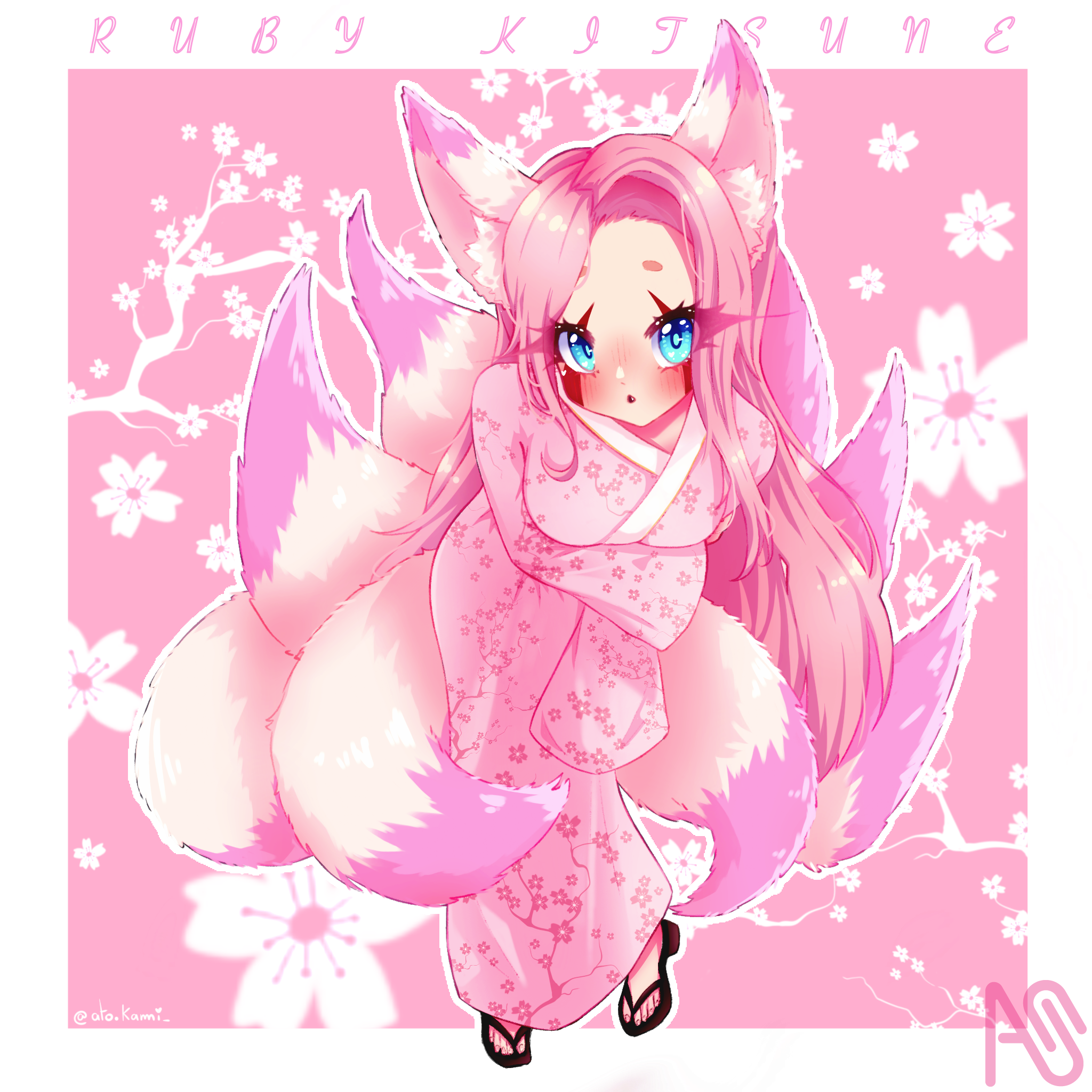 Ruby Kitsune OkamiShojo_ - Illustrations ART street