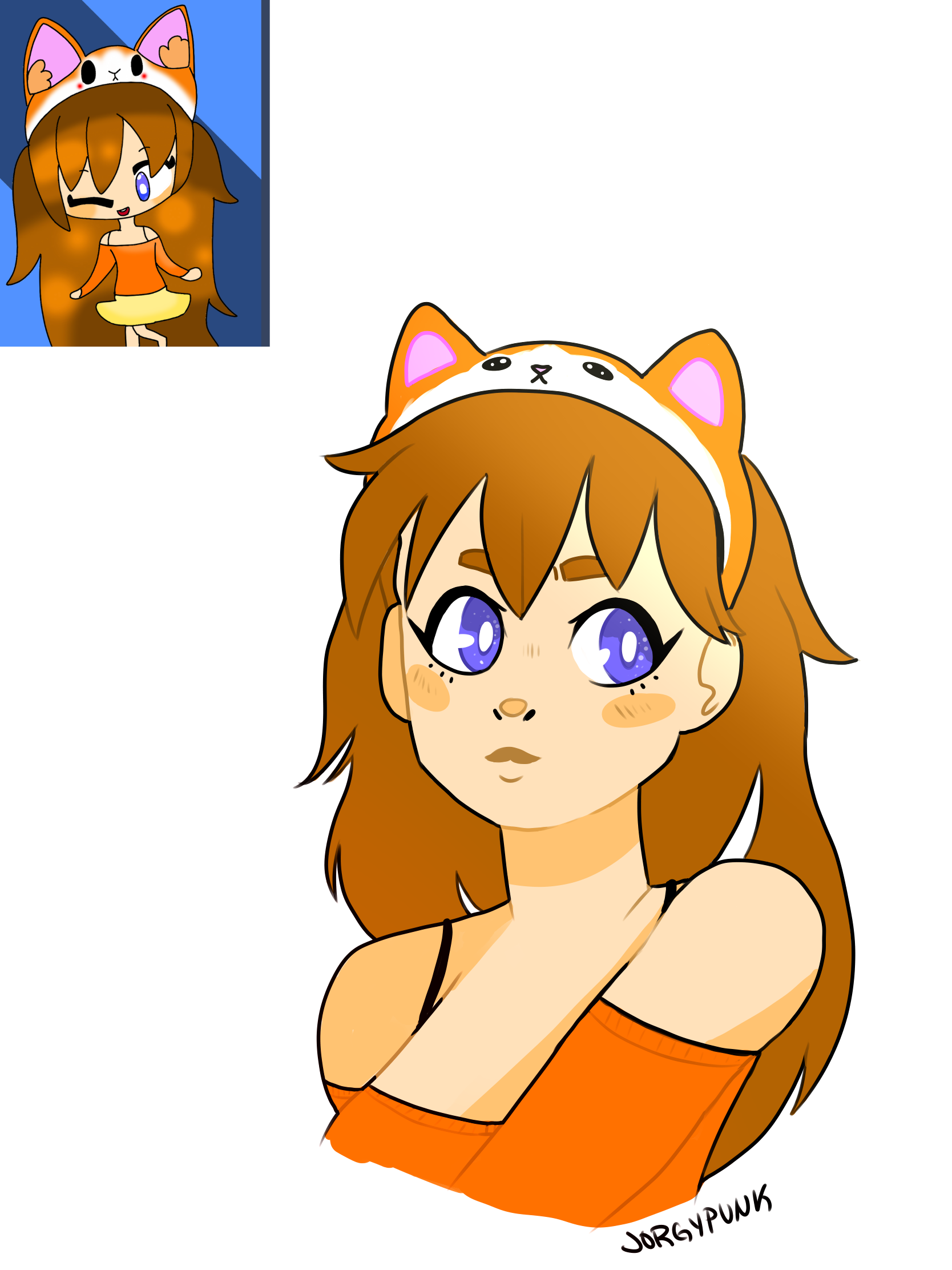 redraw of random oc JorgyPunk - Illustrations ART street