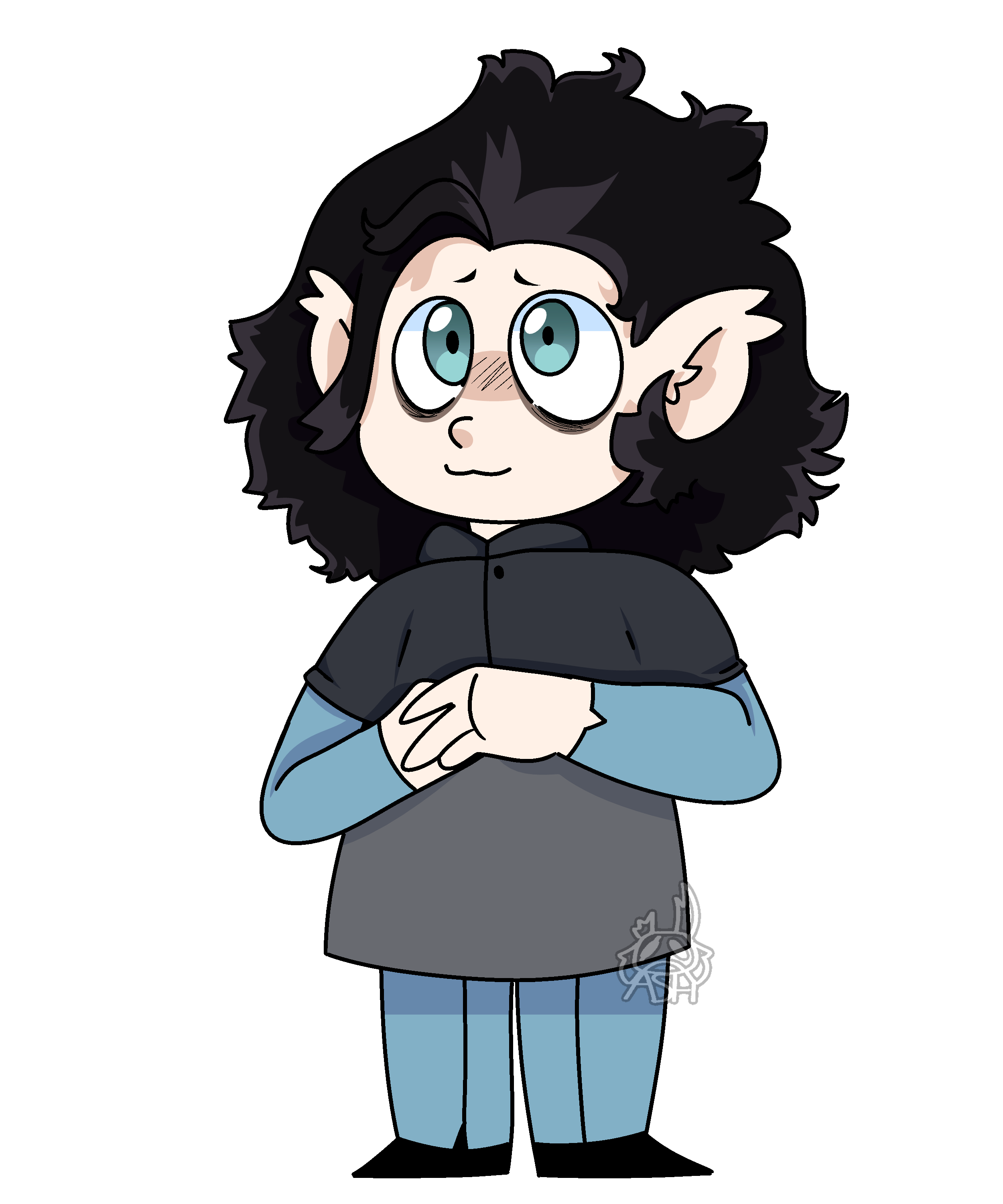 Arthur but extra smallen Gloomy 👑 - 插图 ART street