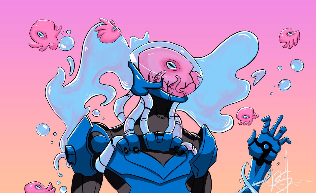 Zenyatta - Zen Nakji KimoonSilver - Illustrations ART street