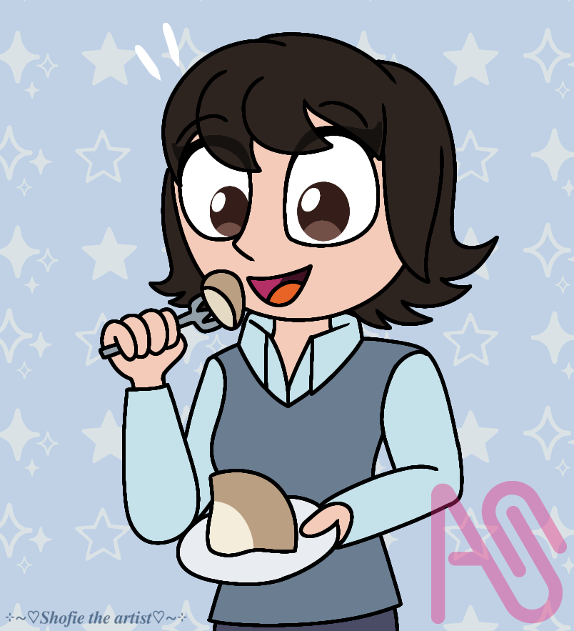 Let's eat! Shofie The Artist - Illustrations ART street