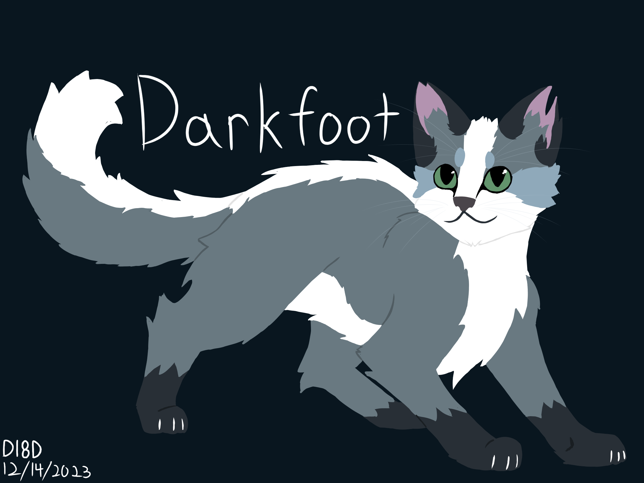 Darkfoot (wc oc) Dreamer - Illustrations ART street