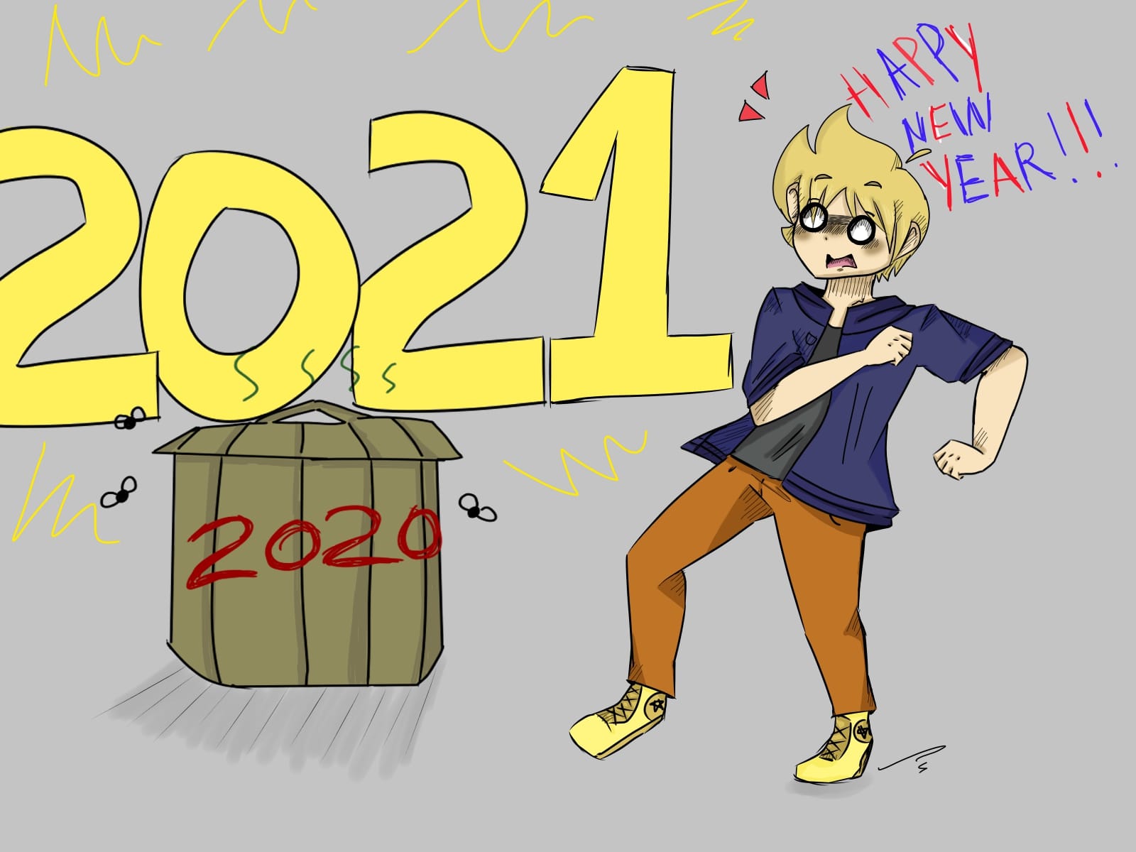 happy new year! Slappy Boi - 插图 ART street