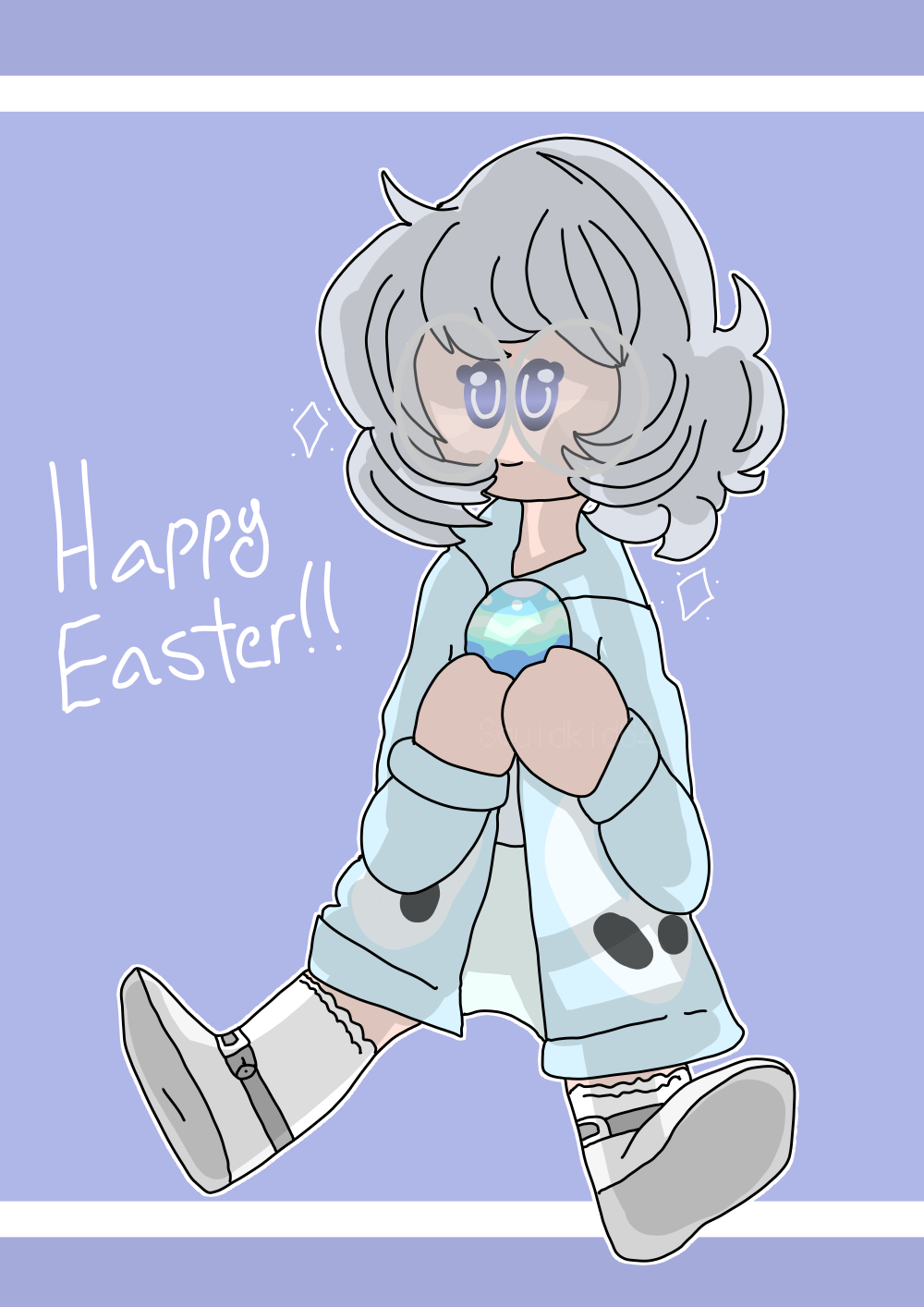 Happy Easter (ACNH doodle) ☆♡HuntiFluf♡☆ - Illustrations ART street