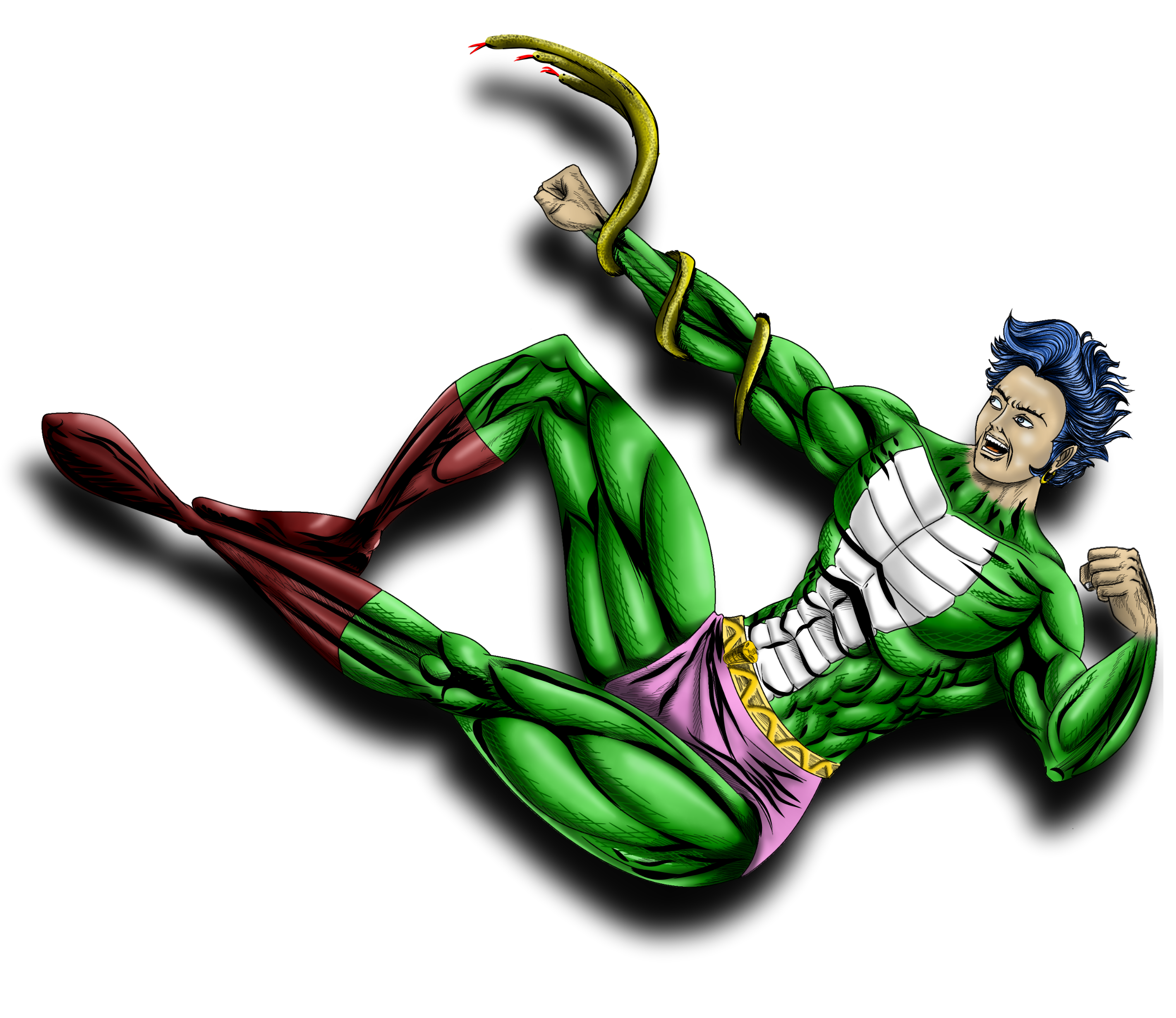 NAGRAJ : The Indian superhero Anupkr - Illustrations ART street