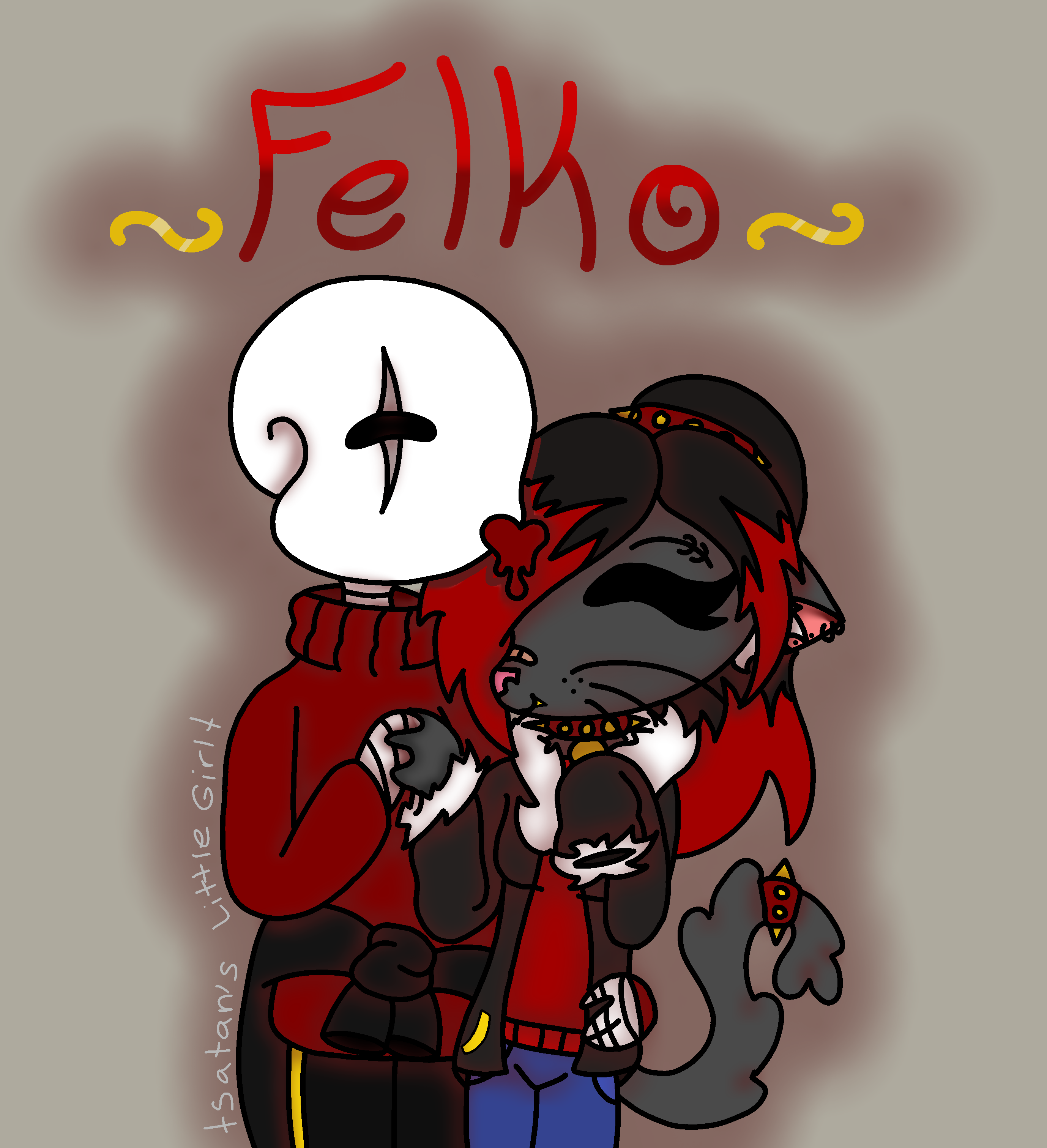 Fell x Neko Wild Fluff =^.ᆺ.^= ∫ - Illustrations ART street