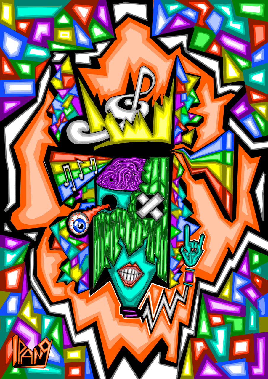 crazy music panggawan - Illustrations ART street