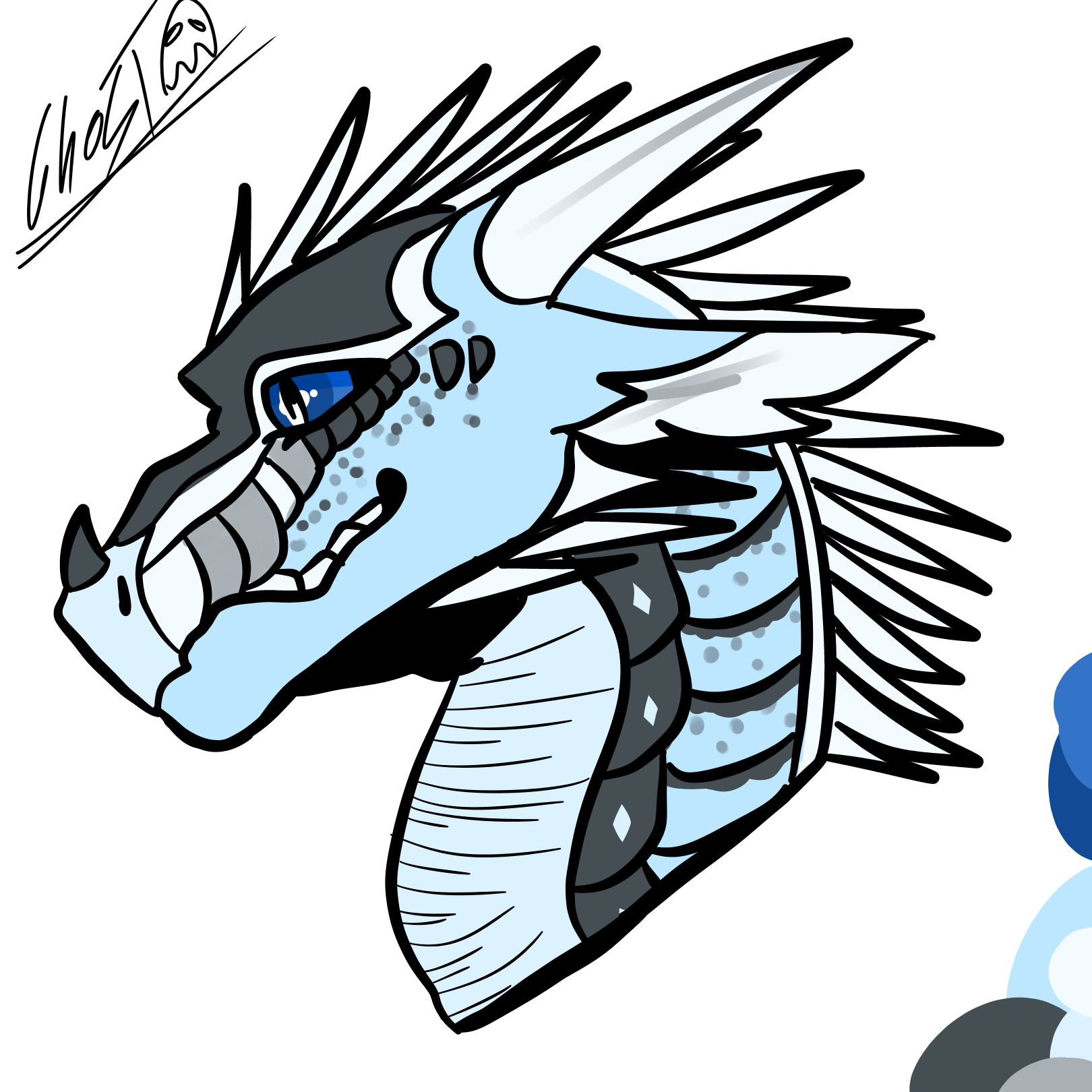 Wings of fire hybrid ocs GhostTheBeast - Illustrations ART street