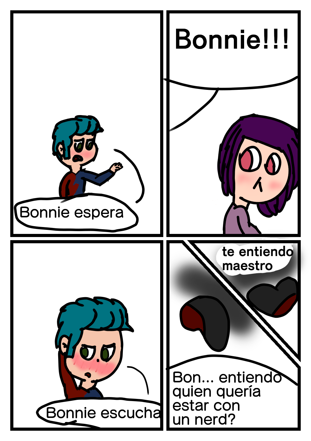 bxb cómic 1 priscila - Illustrations ART street