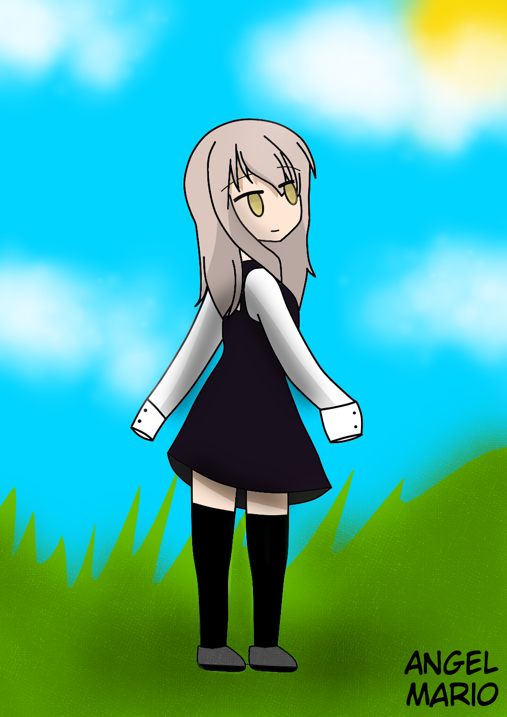 fanart :4 Angel Mario - Illustrations ART street