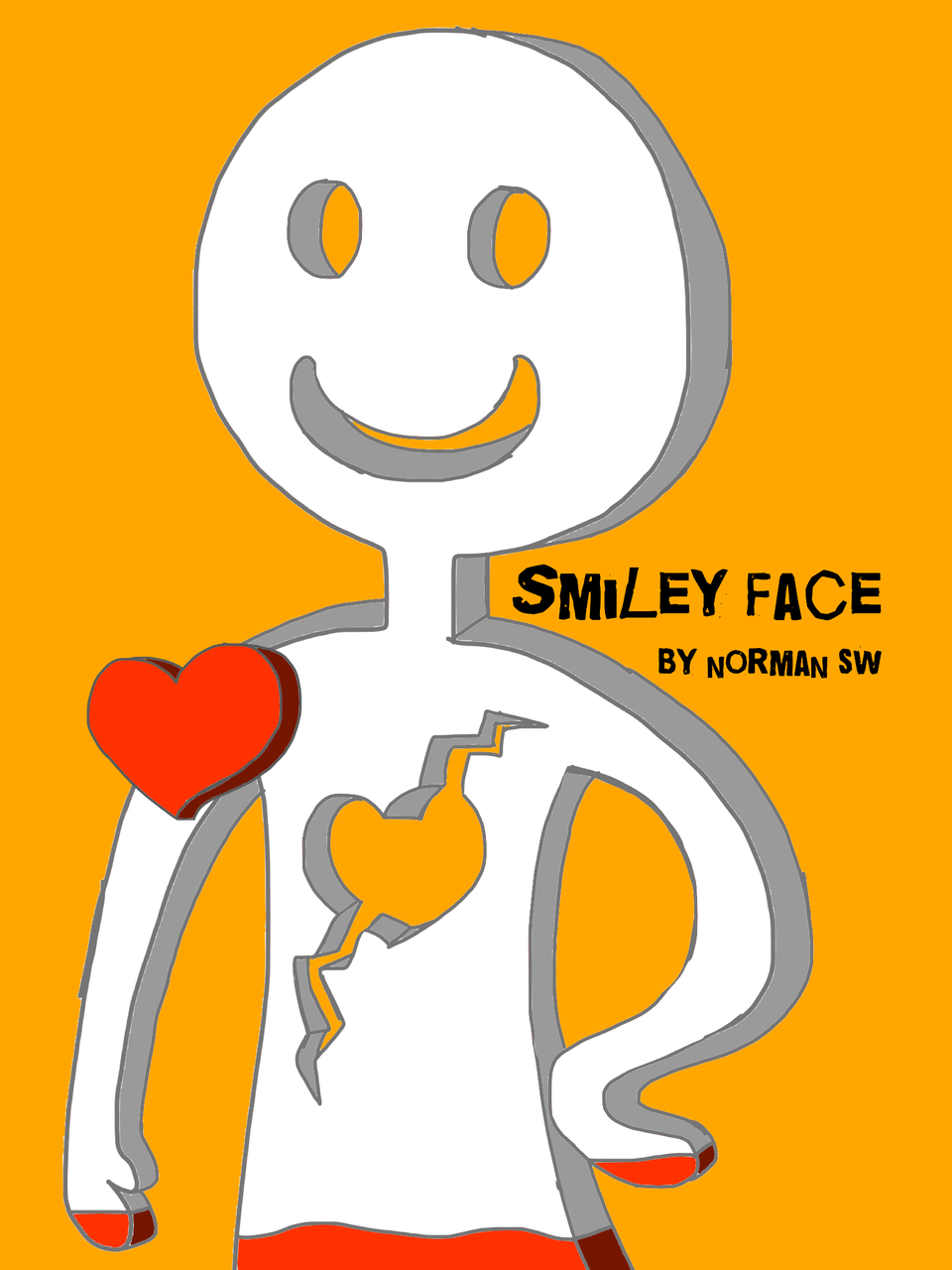 smiley face Norman Siew - Illustrations ART street