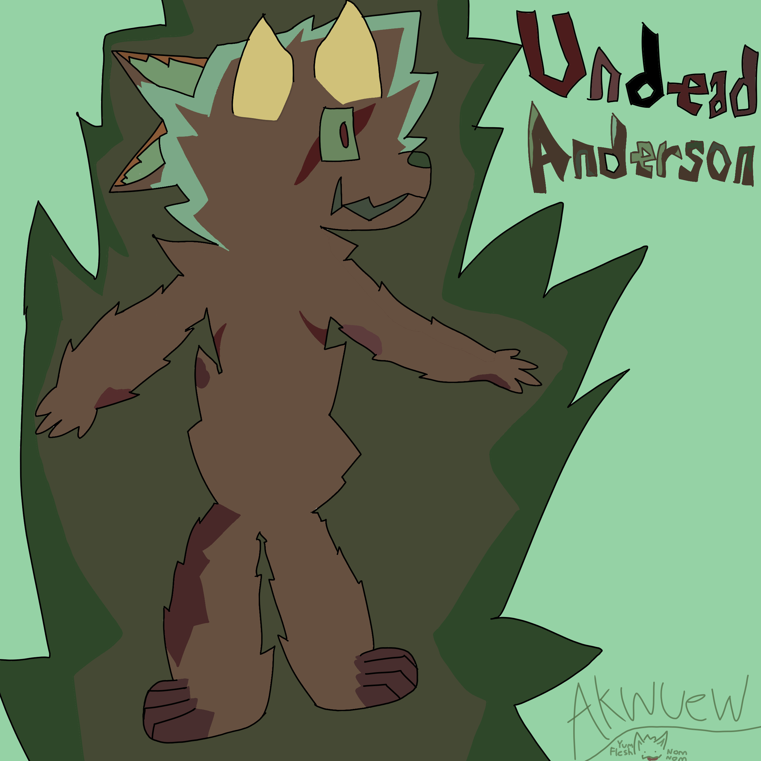 Undead Anderson Akwuew1Iso - Illustrations ART street