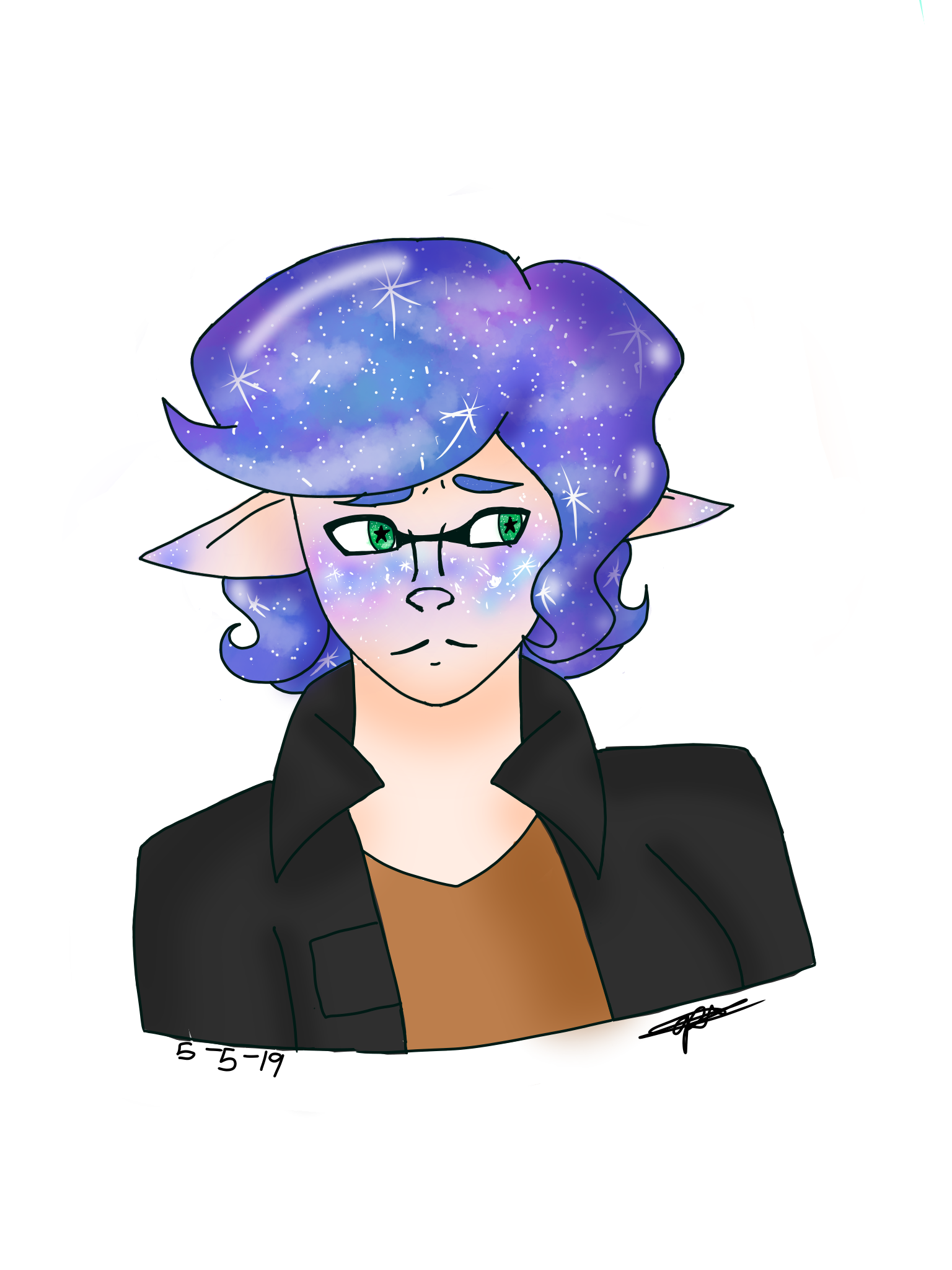 Galaxy Squid Geekypress - 插图 ART street