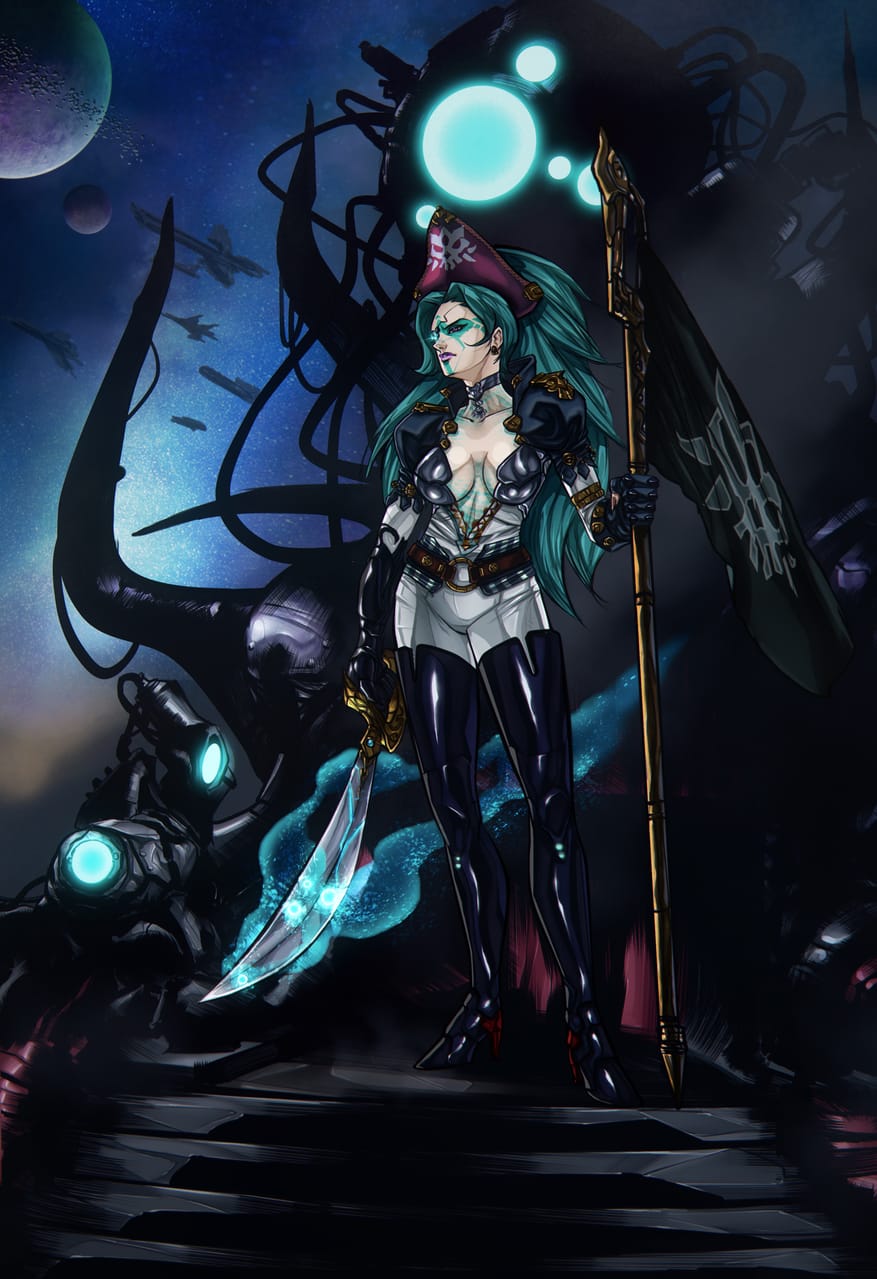 OC - Space pirate T.O.K - Illustrations ART street