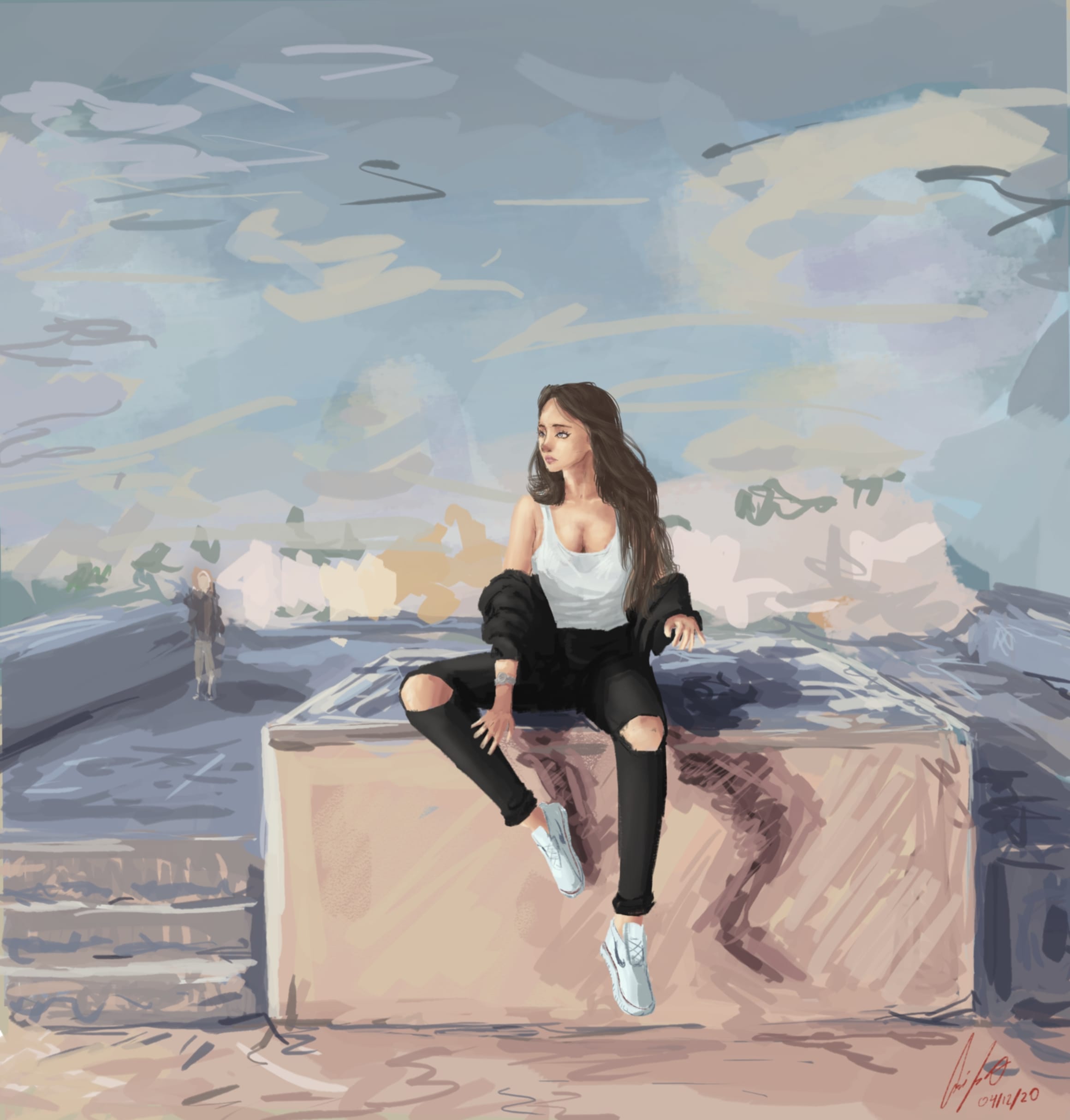 Girl Lifo - Illustrations ART street