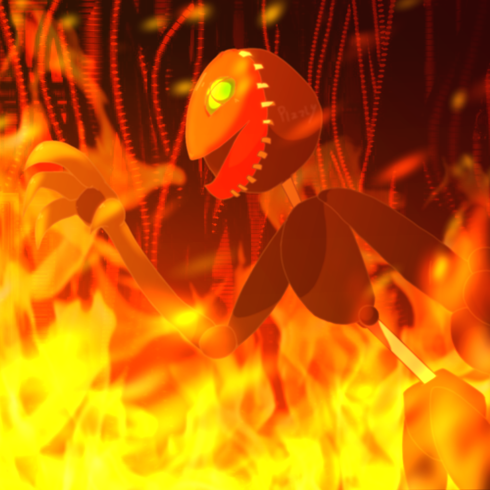 Pizzly, run away from the fire †ღPizzlyMaskMarionetteღ† - Illustrations ...