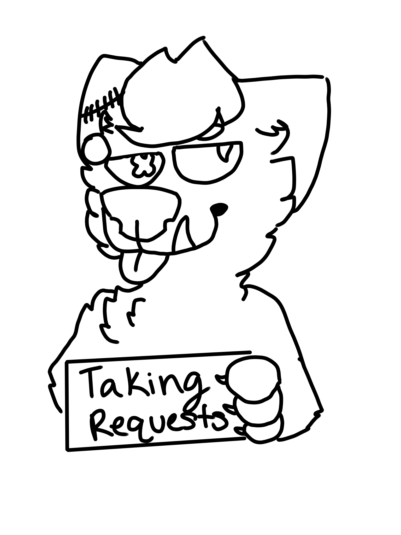 taking requests no horses or ppl rät nöôdlez - 插畫 ART street