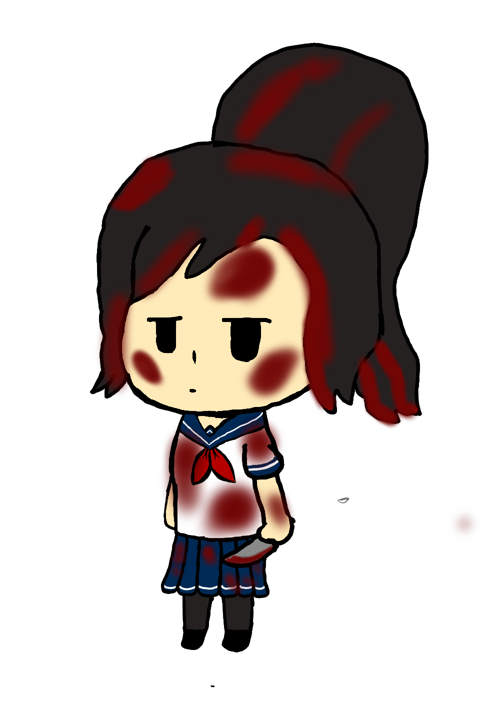 dont mess to yandere-chan Puffy_panda_paws - 插图 ART street