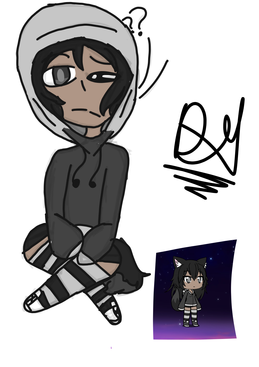 my oc zei Zei draws - Illustrations ART street