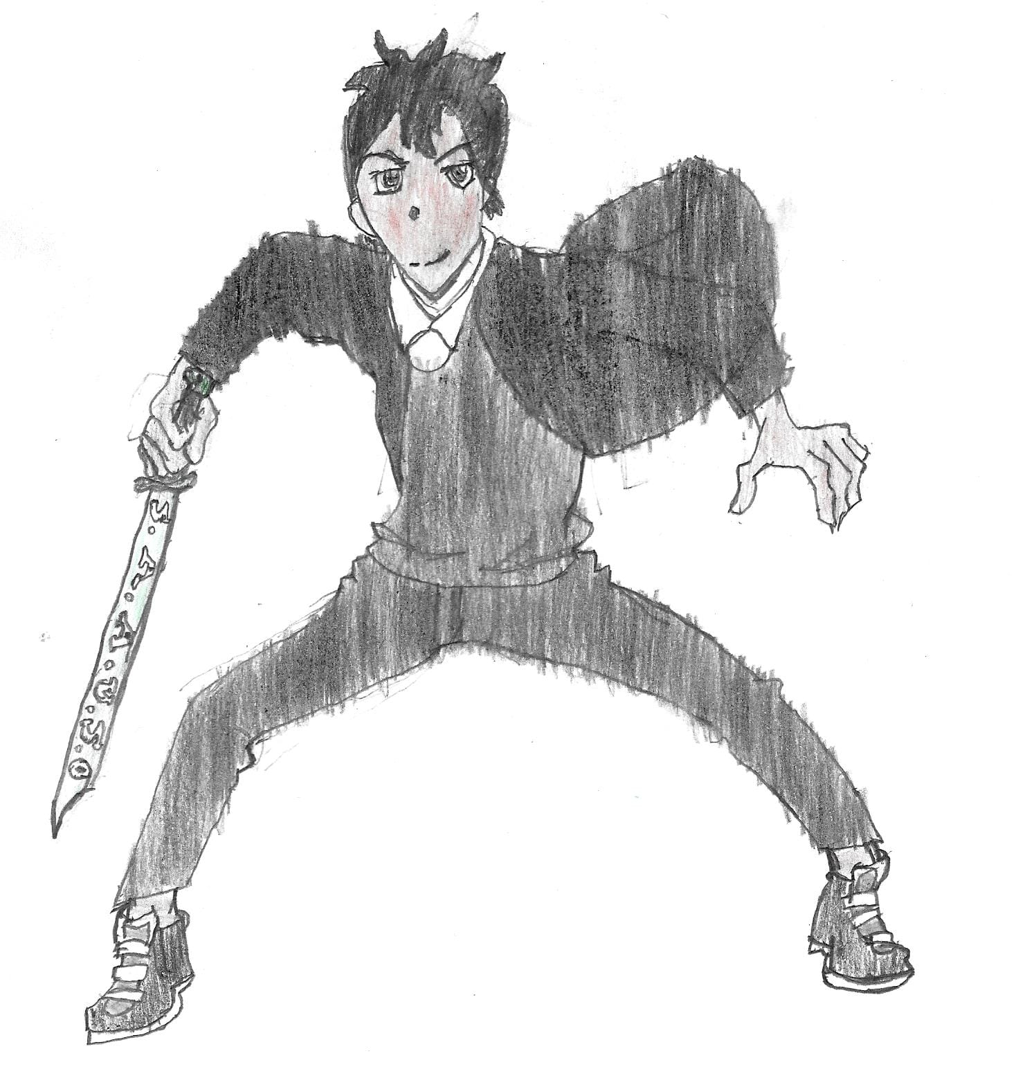 Matsuya Sakurugi (assassination classroom OC) MK04 - Illustrations ART ...