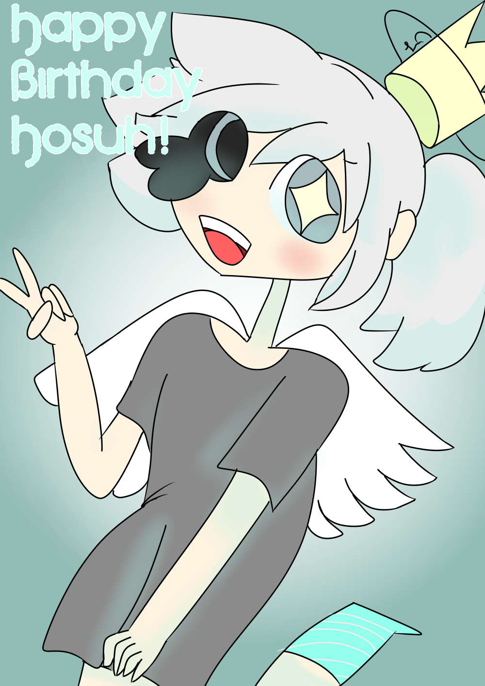 hosuh's Birthday Piggy - Illustrations ART street