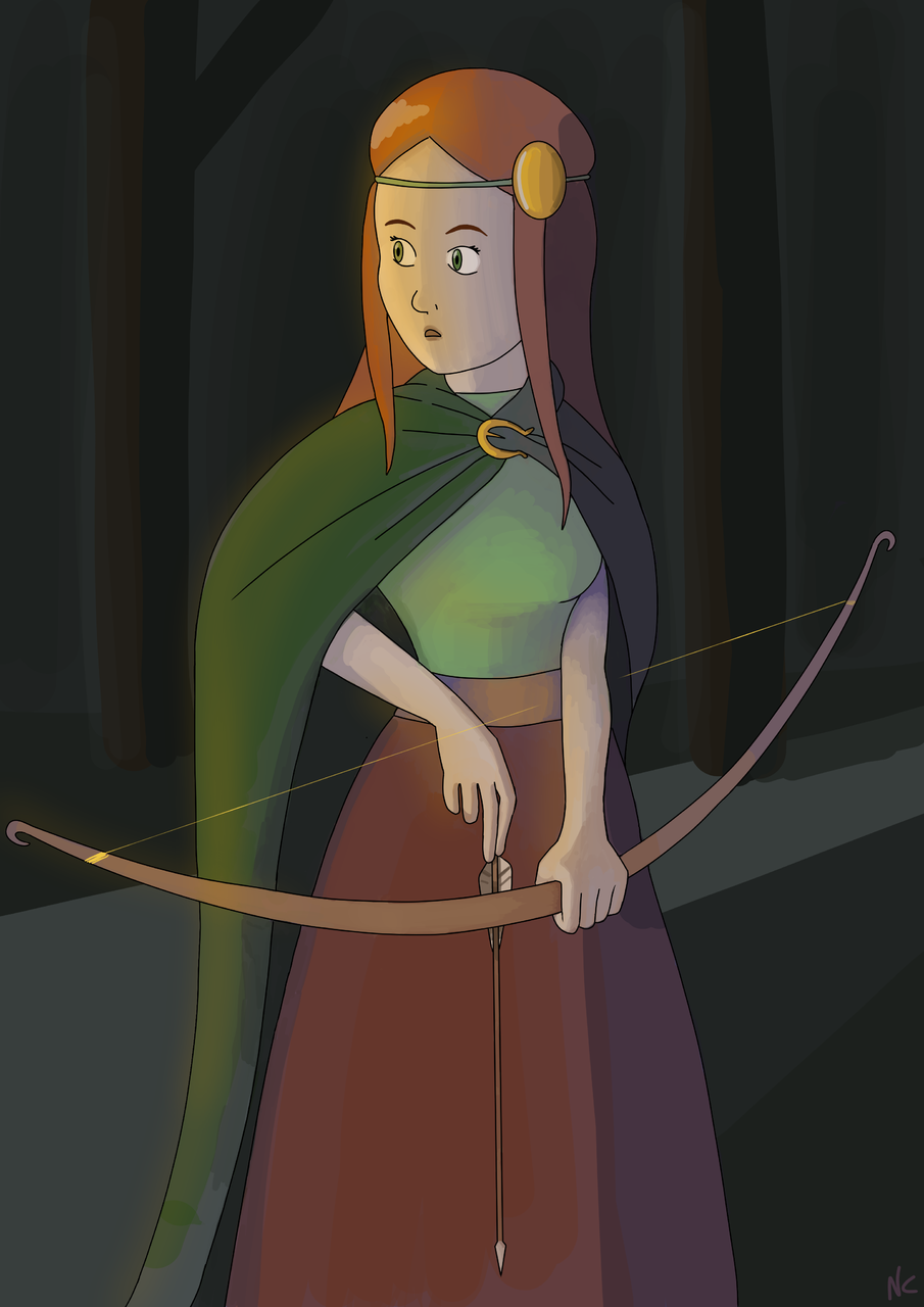 Allette. The Banner Saga Nicholas Corden - Illustrations ART street