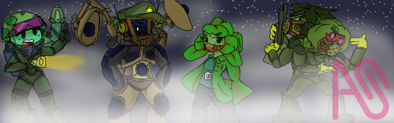 PvZ GoD POOL NIGHT PLANTS 4 MiTchiox - 插图 ART street