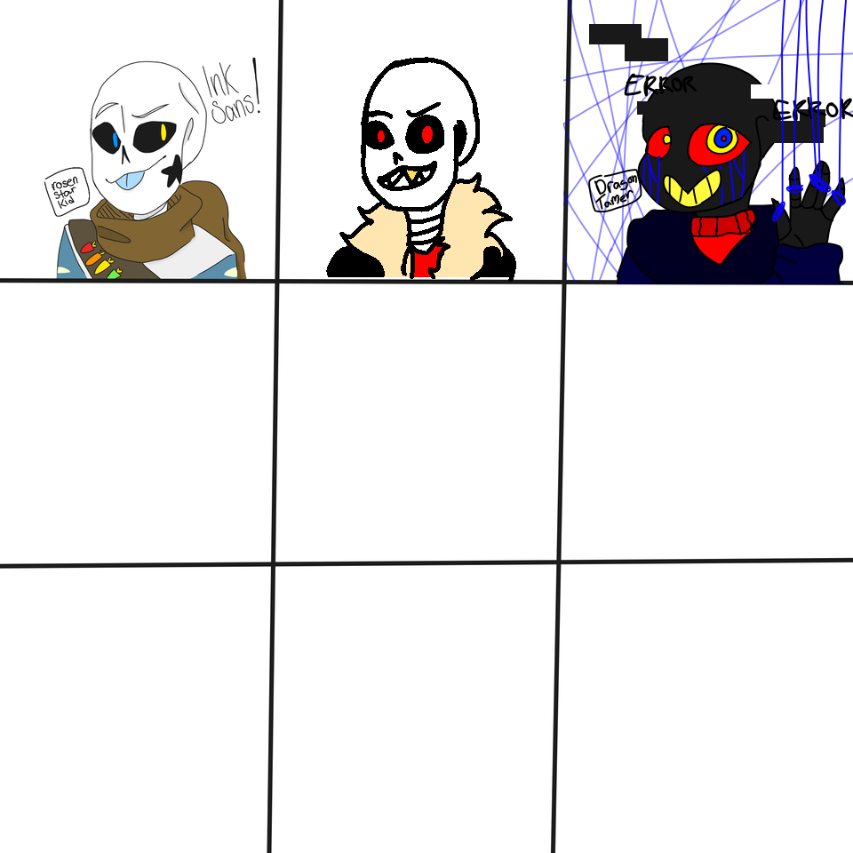 draw your favorite sans au collab DragonTamer - Illustrations ART street