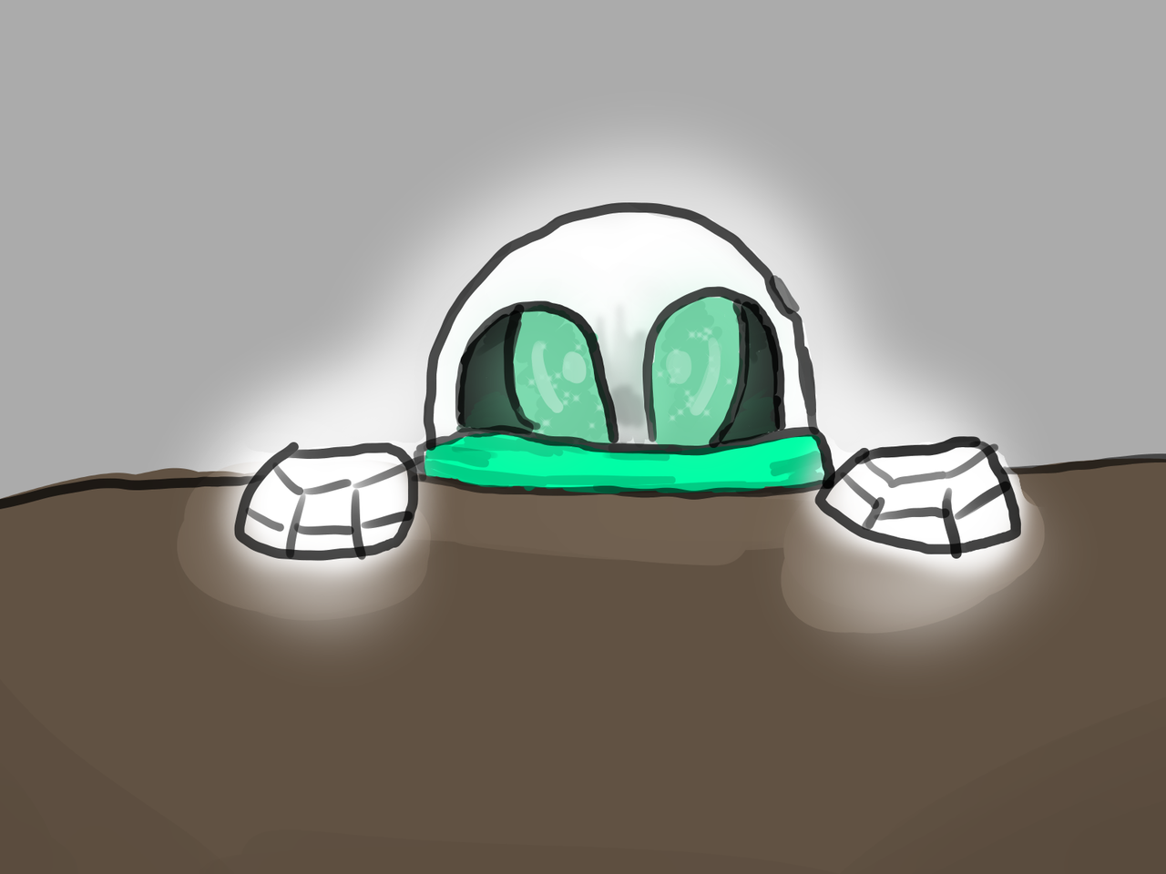 Radioactive sans a random furry - 插图 ART street