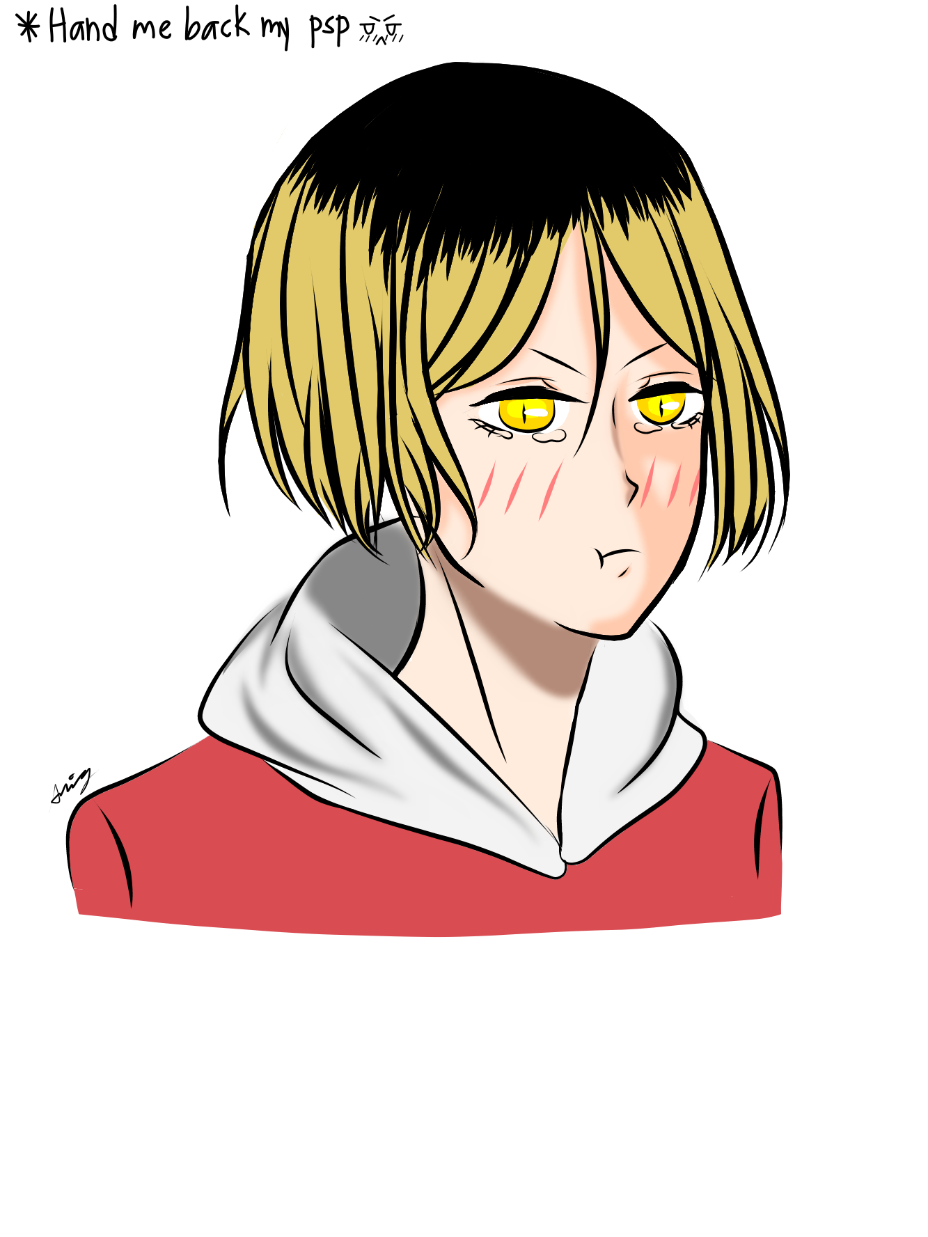 Pouting kenma Meysuuue - Illustrations ART street