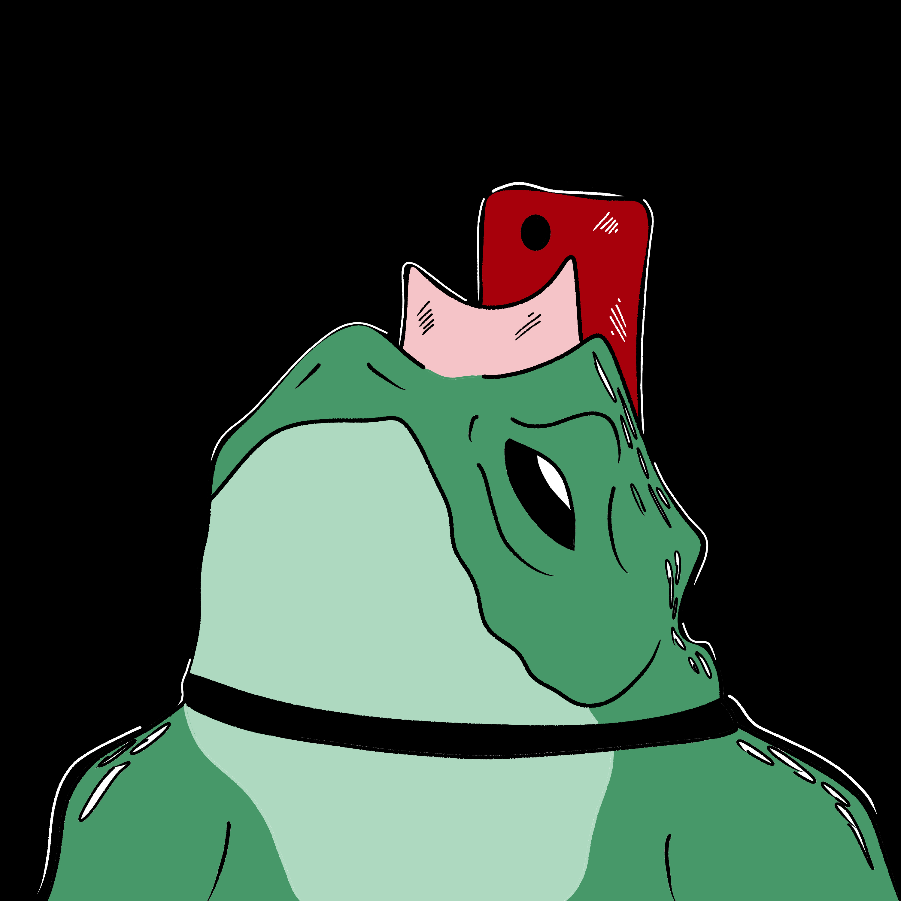SAME FROG.....Just not all up in your screen.. Madz. - Illustrations ...