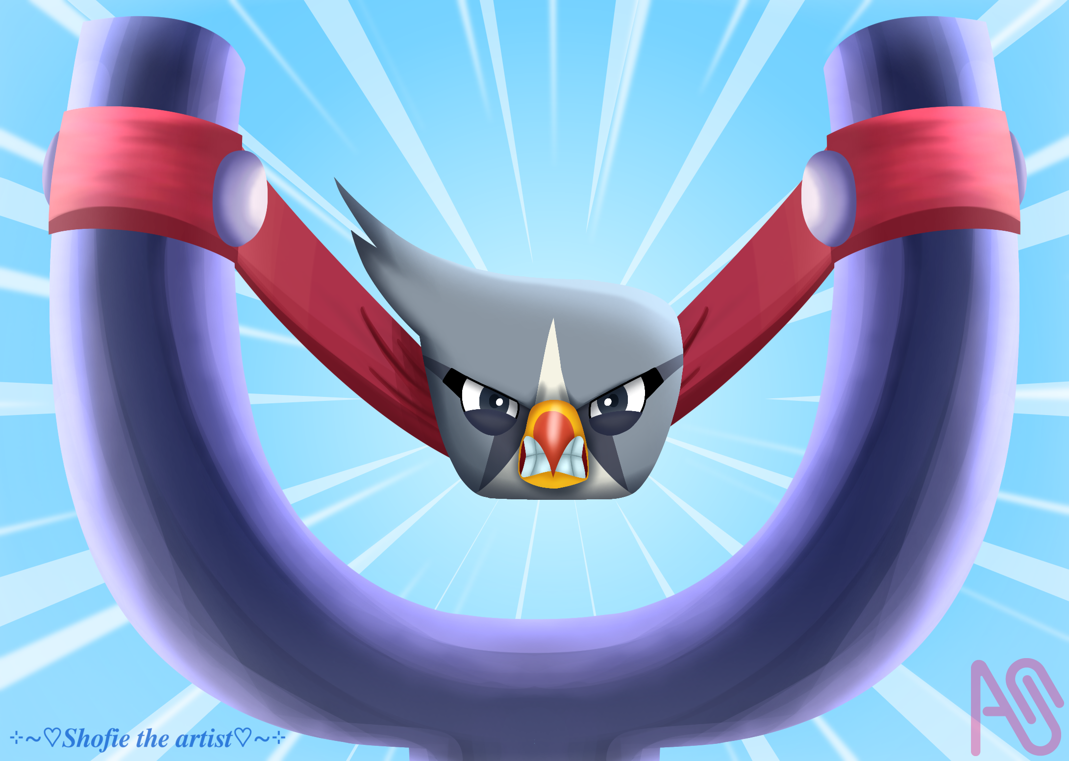 Ultimate slingshot! Shofie The Artist - Illustrations ART street