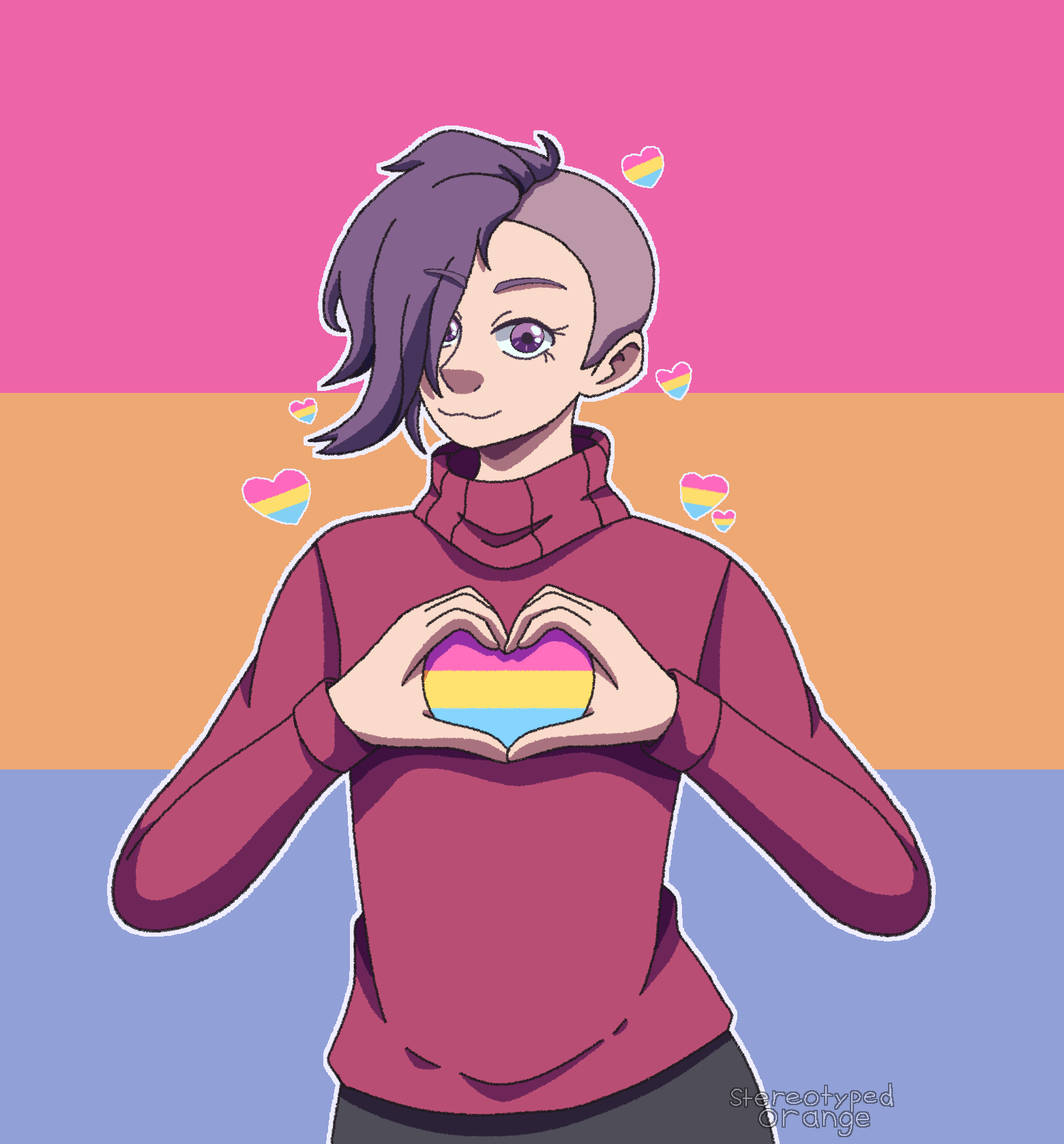 pan fren Stereotype-Orange - Illustrations ART street