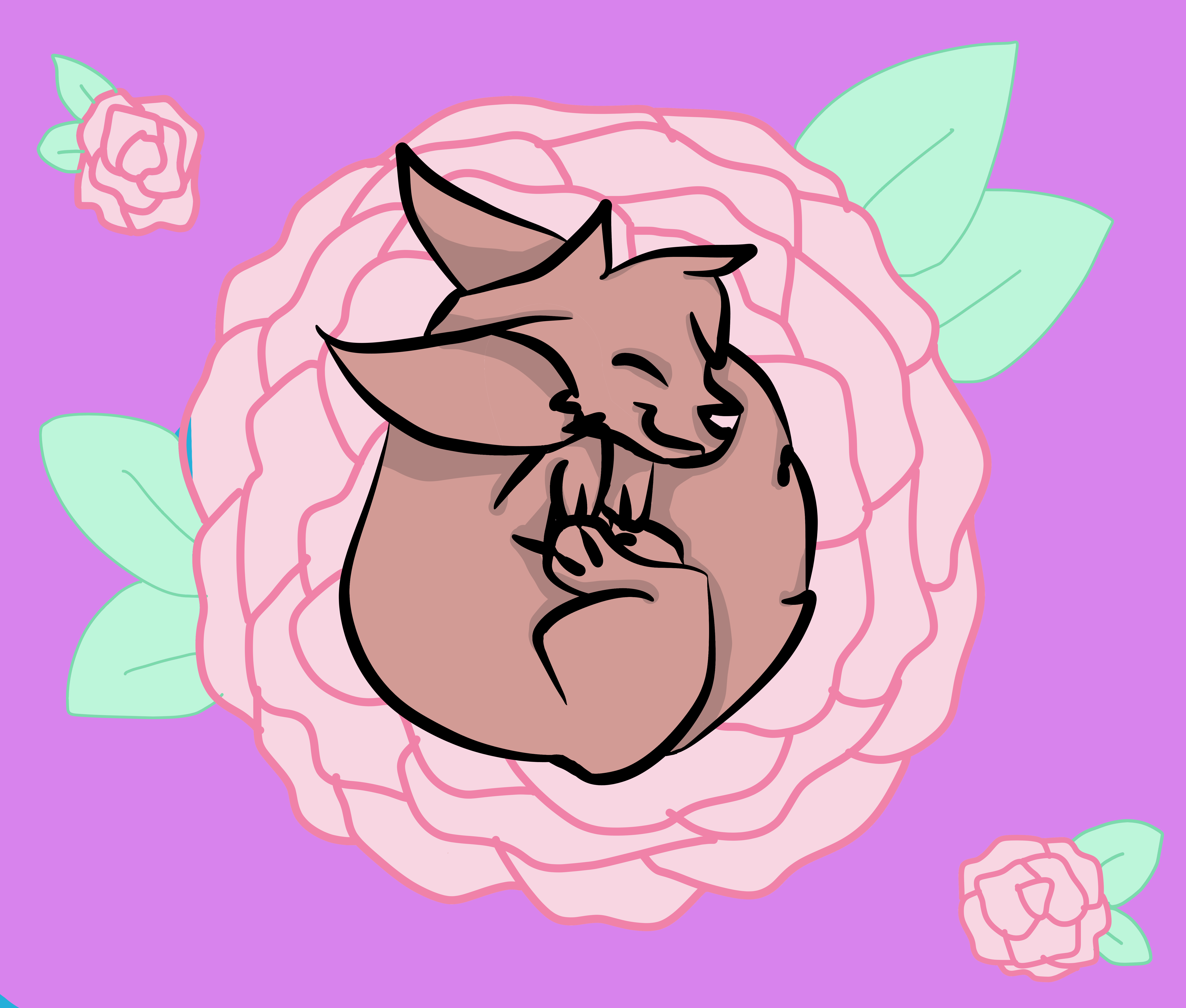 sleepy roses jean_perch - Illustrations ART street