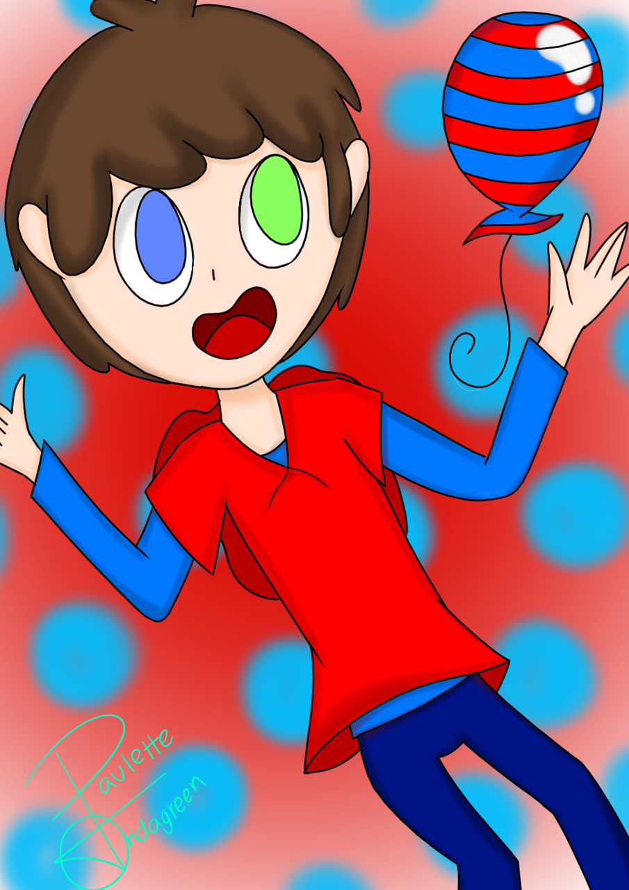 Balloon Boy (Human) Paulette Andagreen - Illustrations ART street